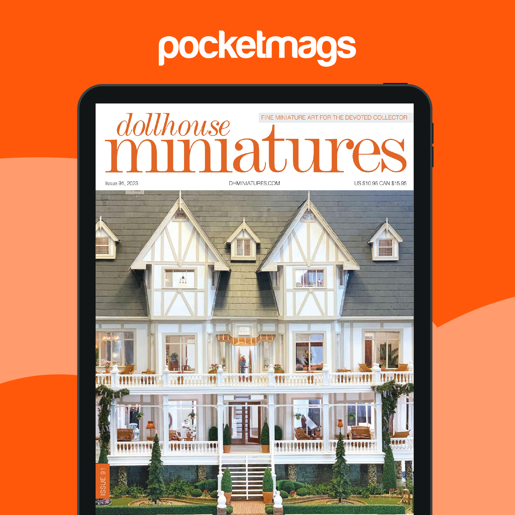 Dollhouse Miniatures Magazine - Issue 91 Back Issue