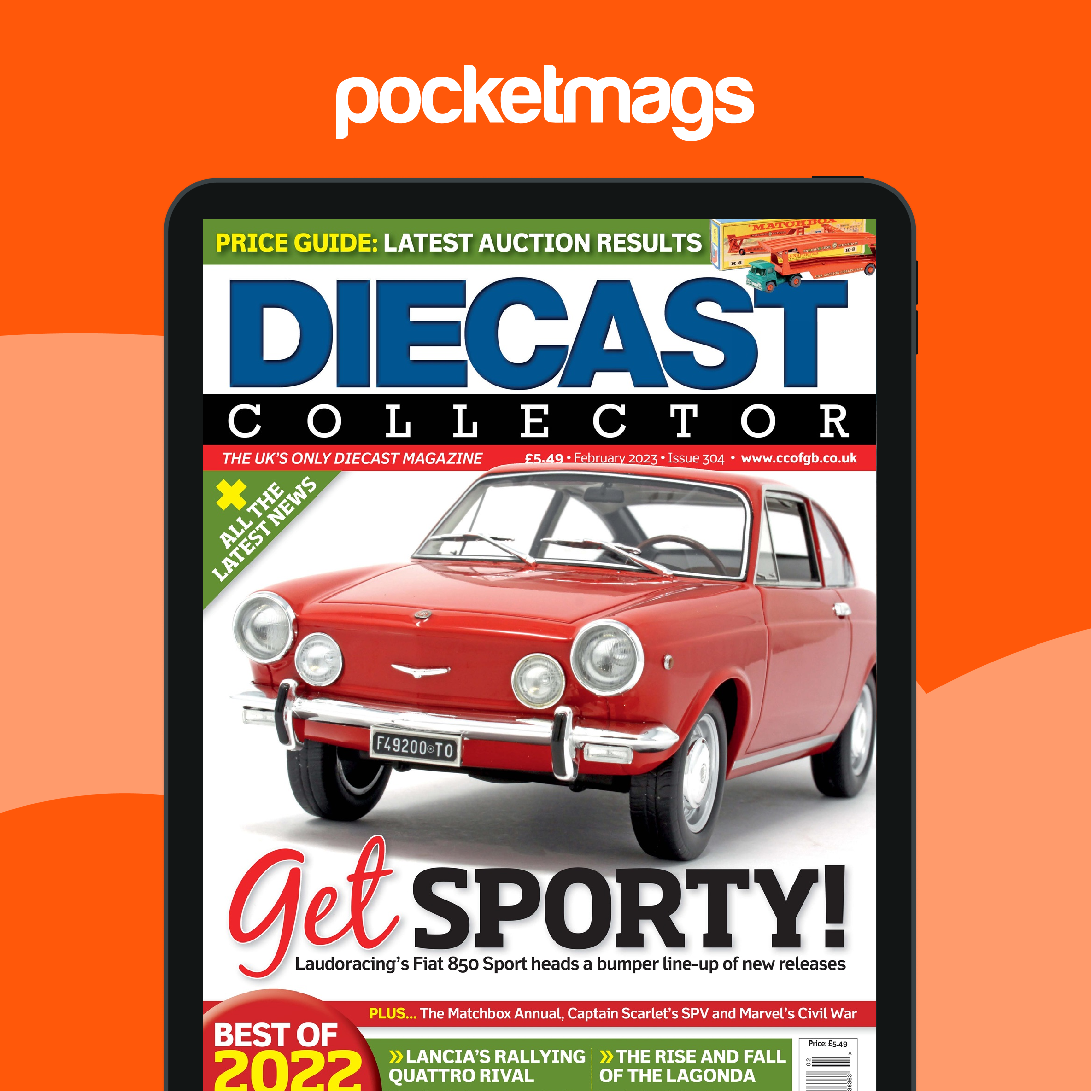 Diecast Collector Magazine - February 2023 Edición anterior