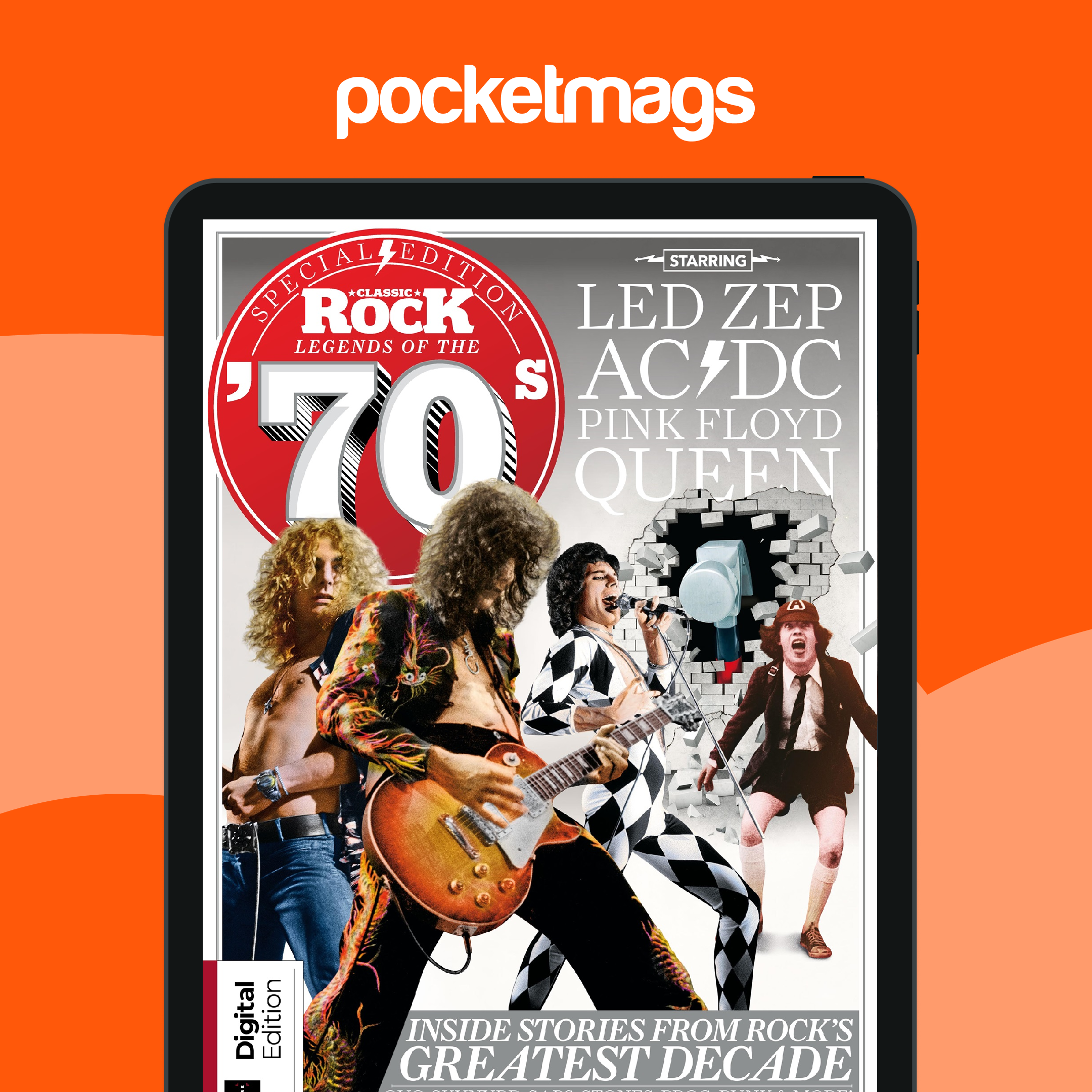 Music Magazine - Classic Rock Special: Legends of the 70s Fifth Edition ...
