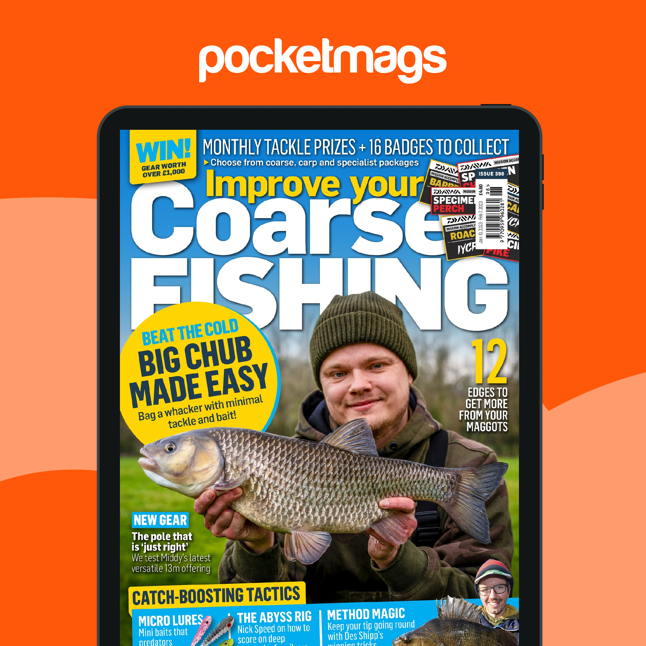 Improve Your Coarse Fishing Magazine - 398 Back Issue