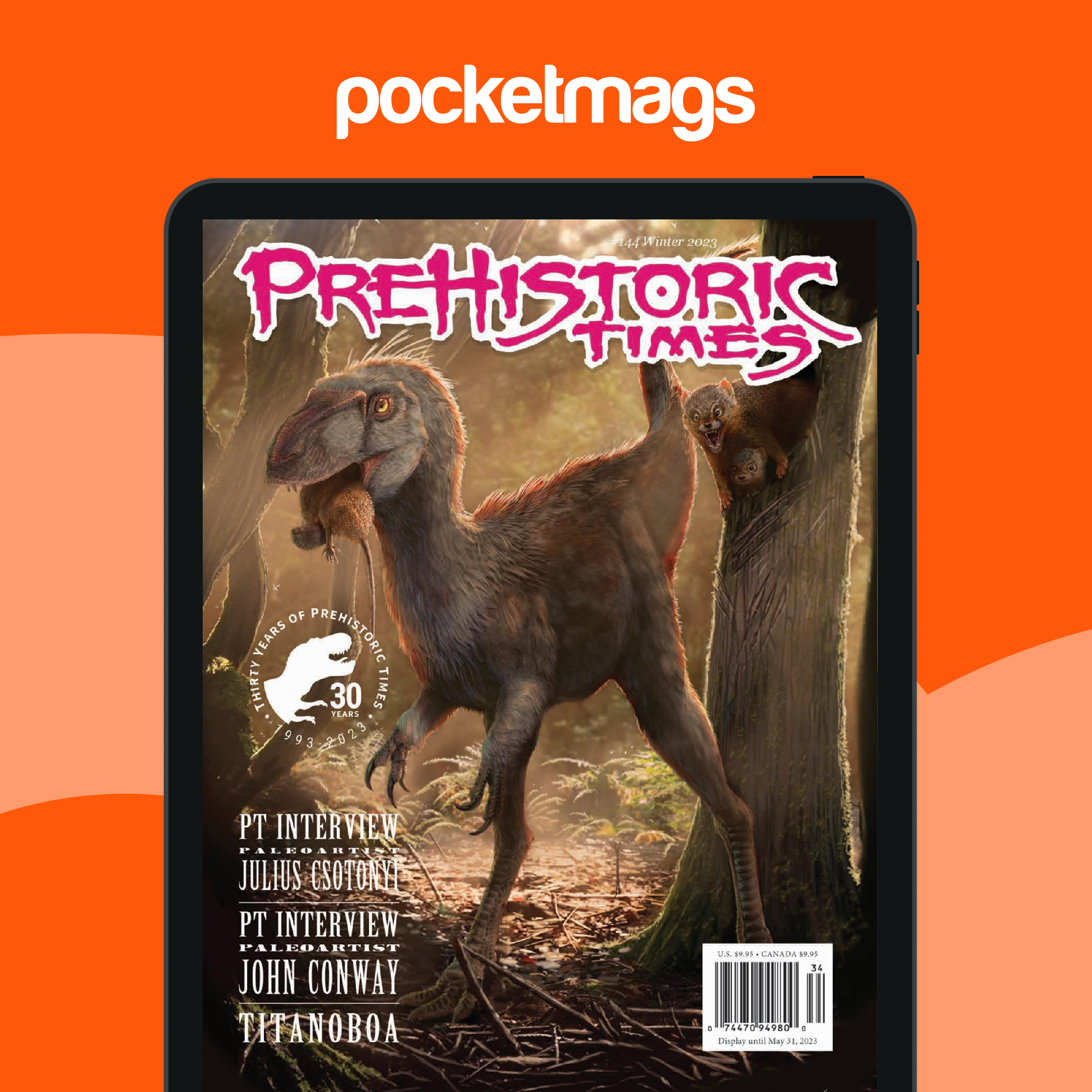 Prehistoric Times Magazine - winter 2023 #144 Back Issue