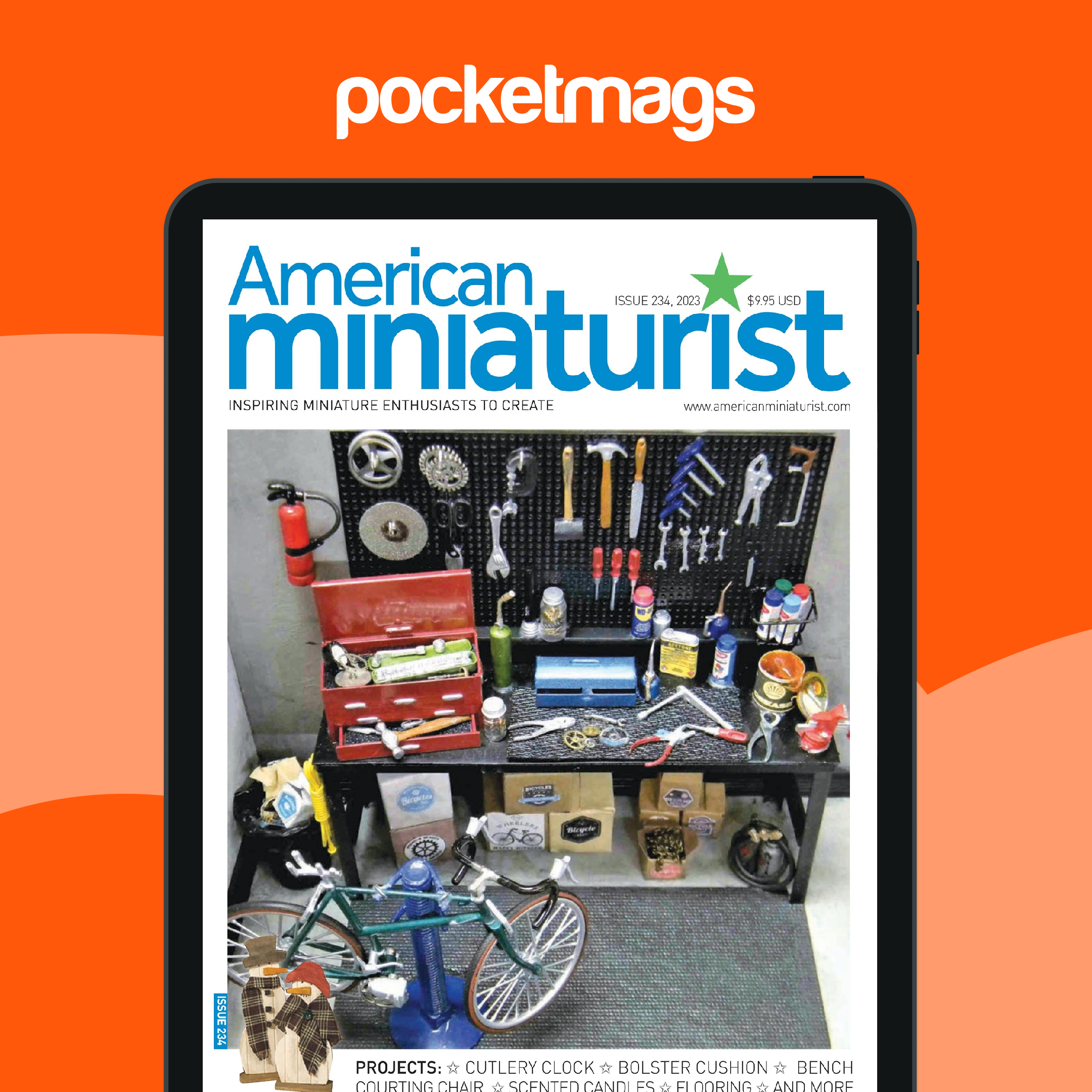 American Miniaturist Magazine - FREE Sample Issue Special Issue