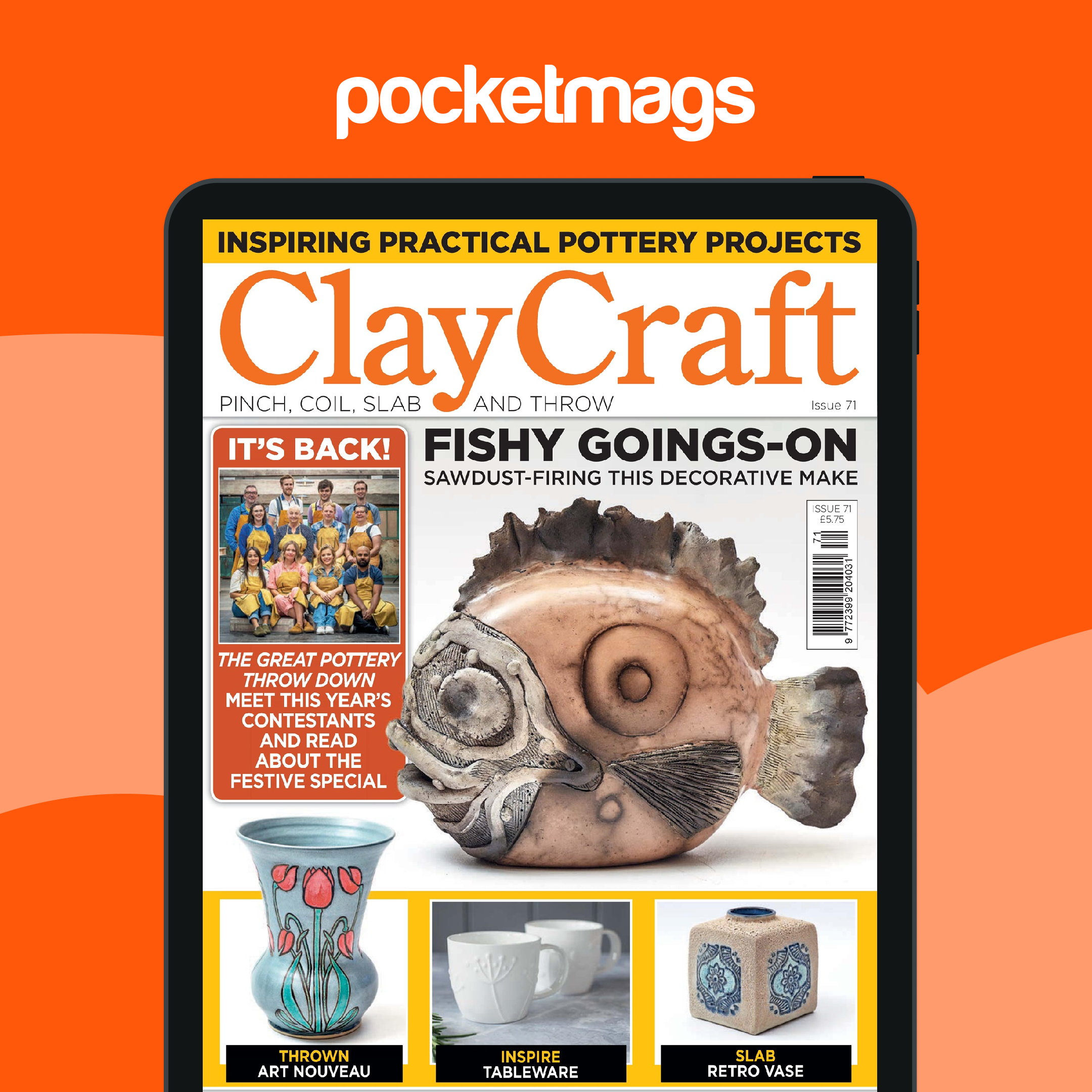 ClayCraft Magazine - Issue 71 Back Issue