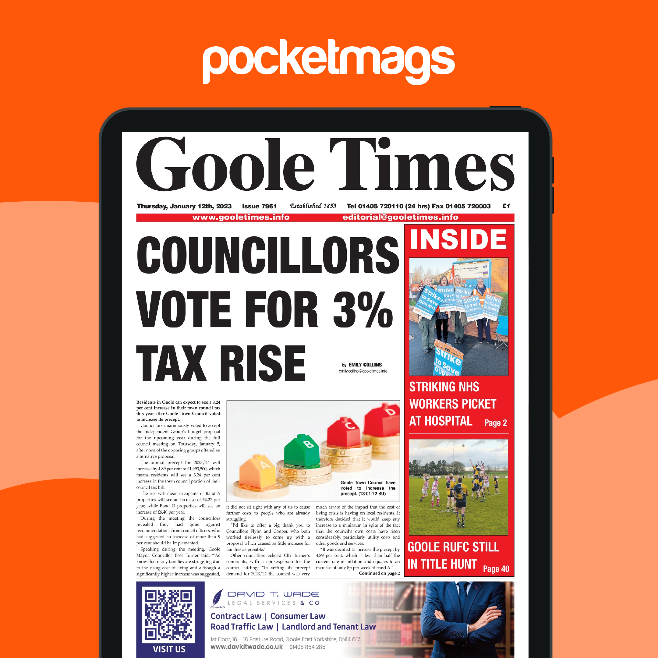 Goole Times Magazine - January 12th 2023 Back Issue