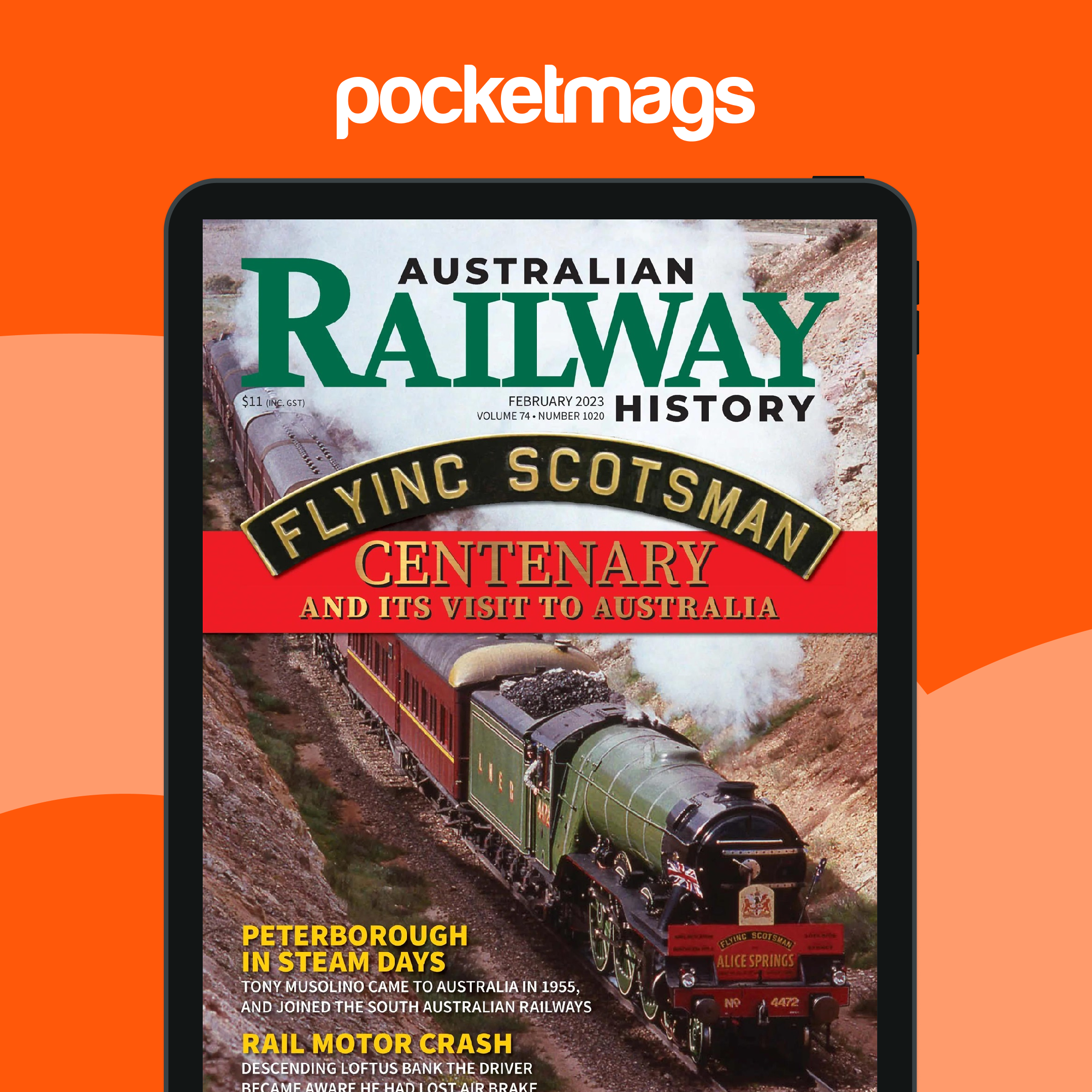 Australian Railway History Magazine - February 2023 Edição anterior