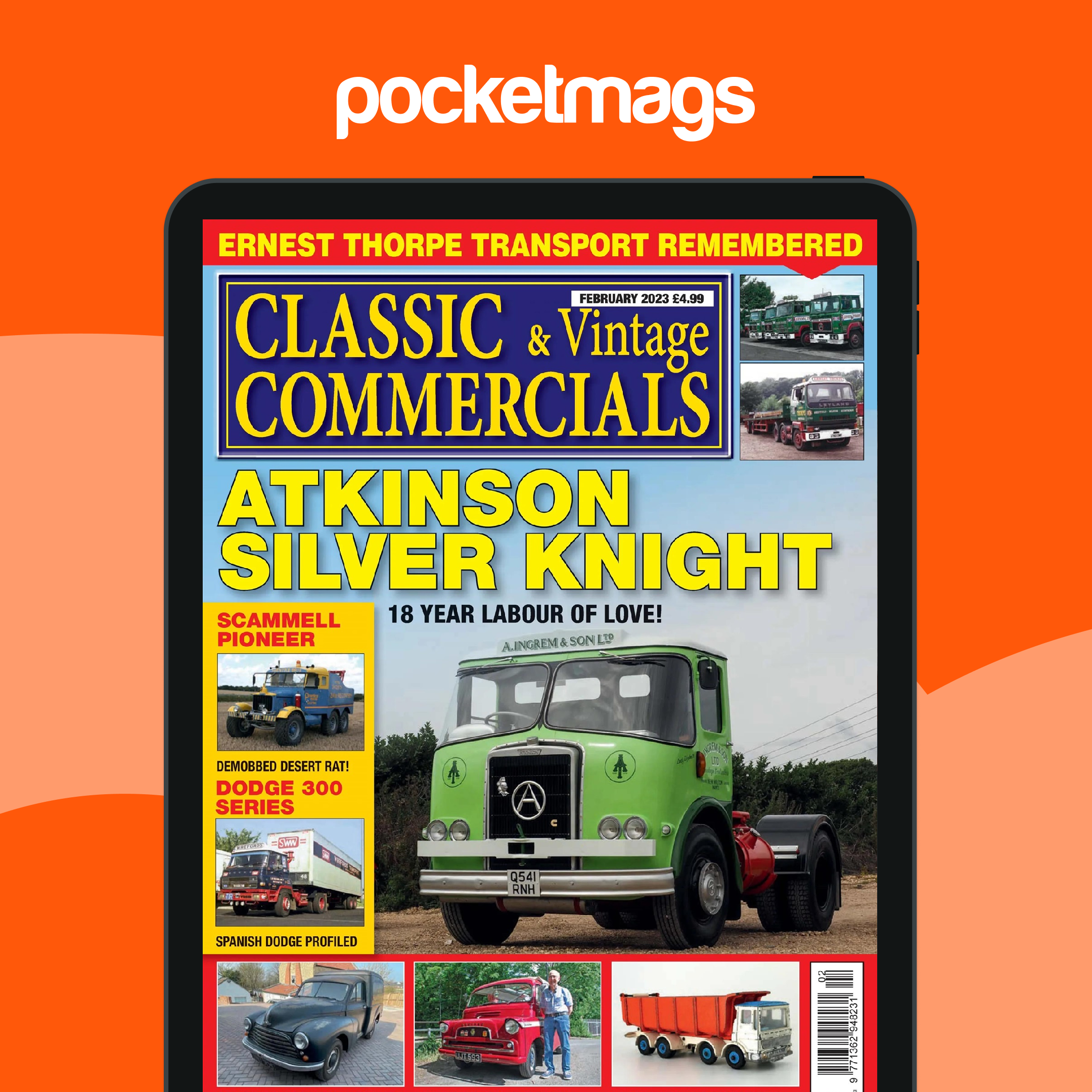 Classic & Vintage Commercials Magazine - Feb-23 Back Issue