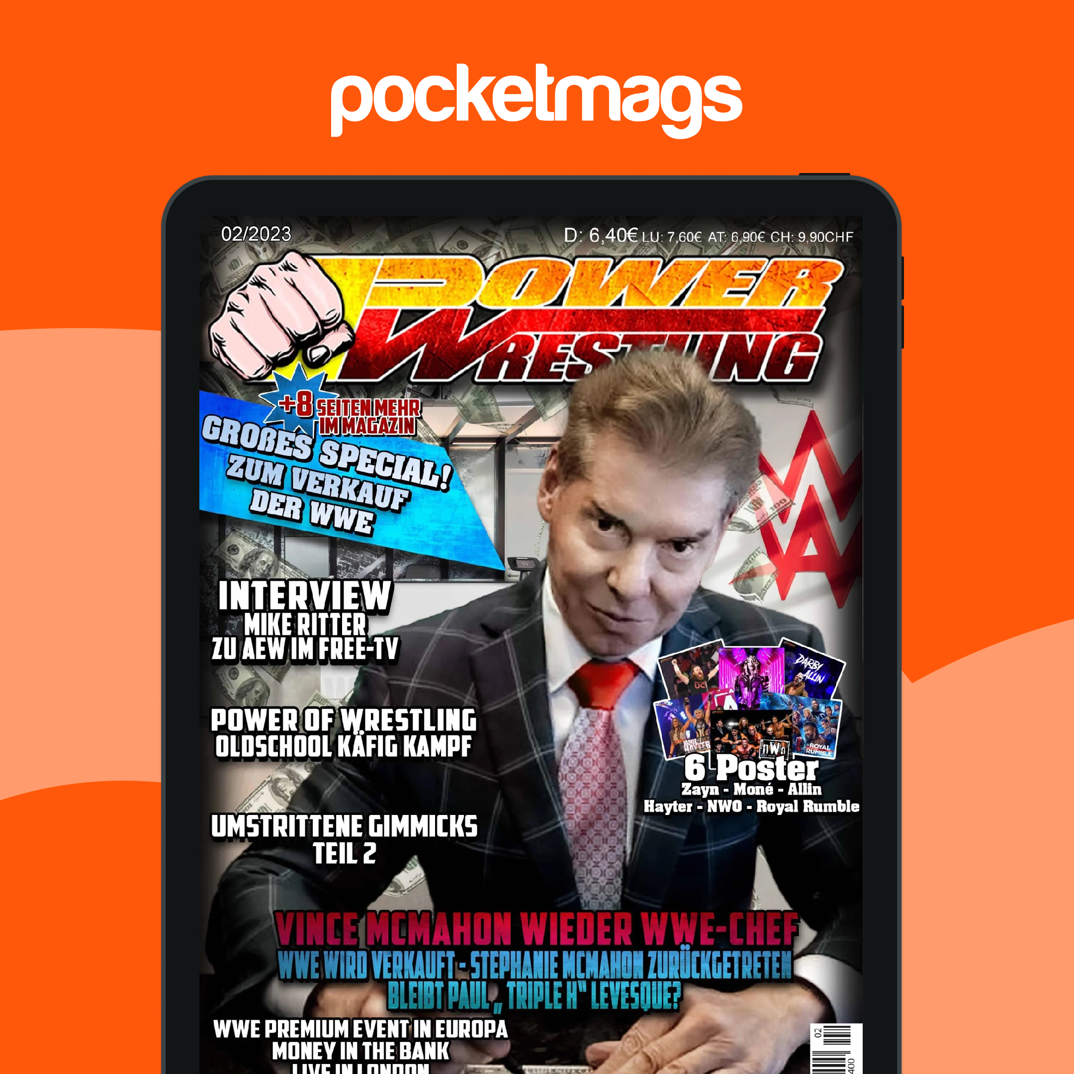 Power-Wrestling Magazine - 2/2023 Back Issue