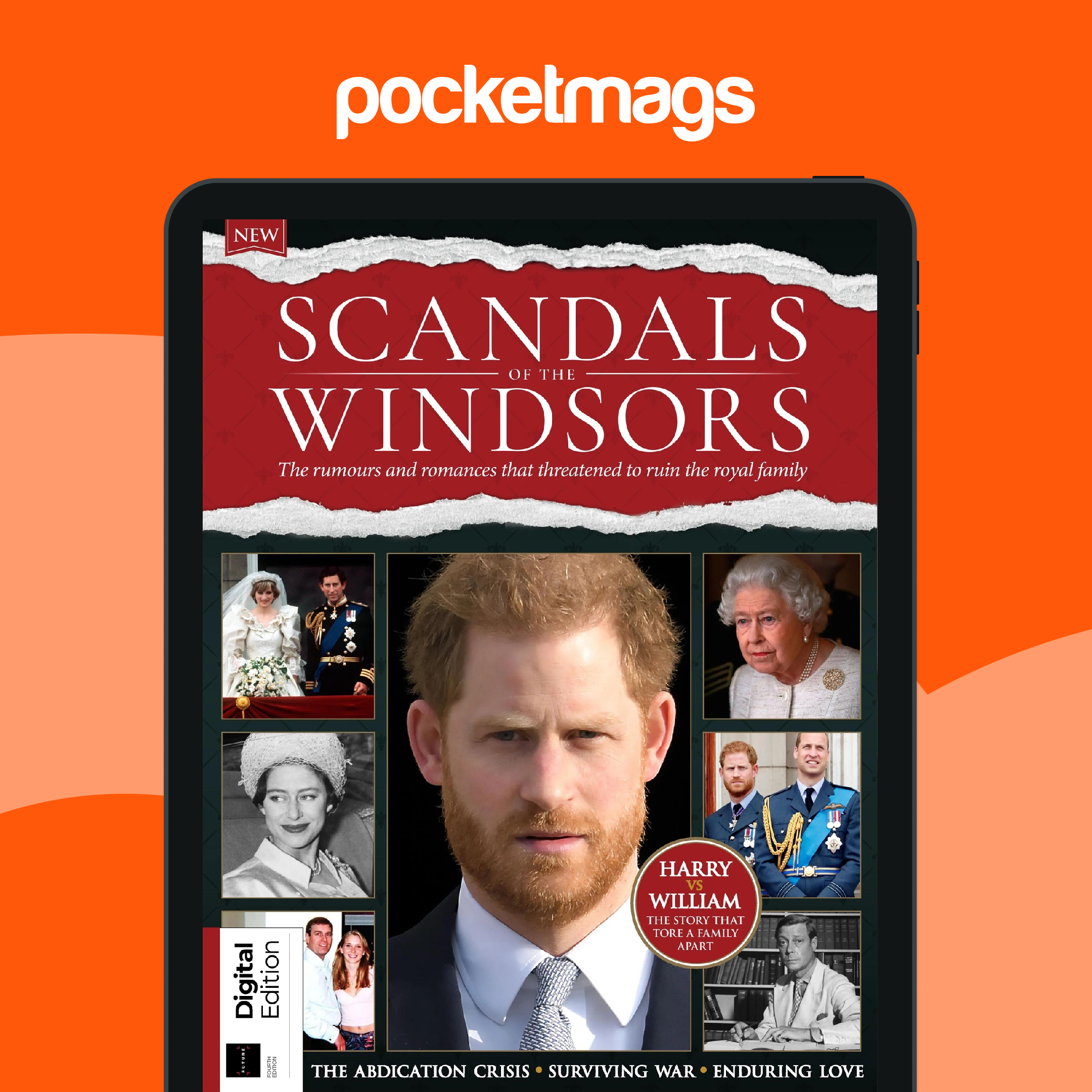About History Bookazine - All About History Scandals of the Windsors ...