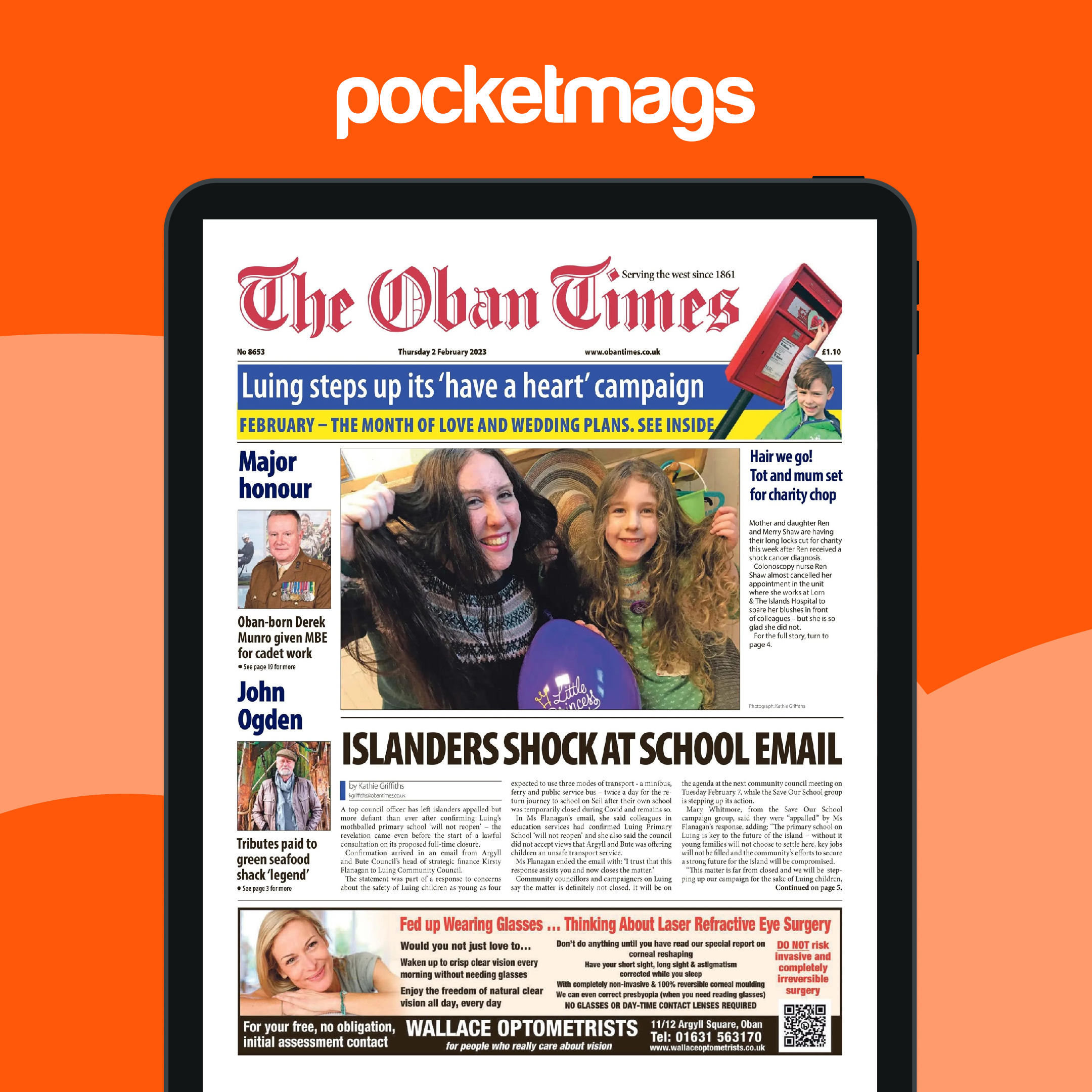 The Oban Times & Lochaber Times Magazine - 2nd February, 2023 Back Issue