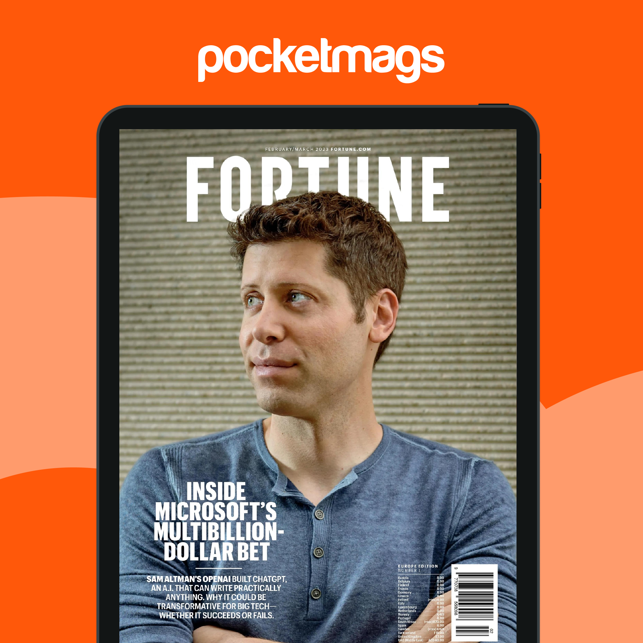 Fortune (Europe Edition) Magazine - Feb / Mar 2023 Back Issue