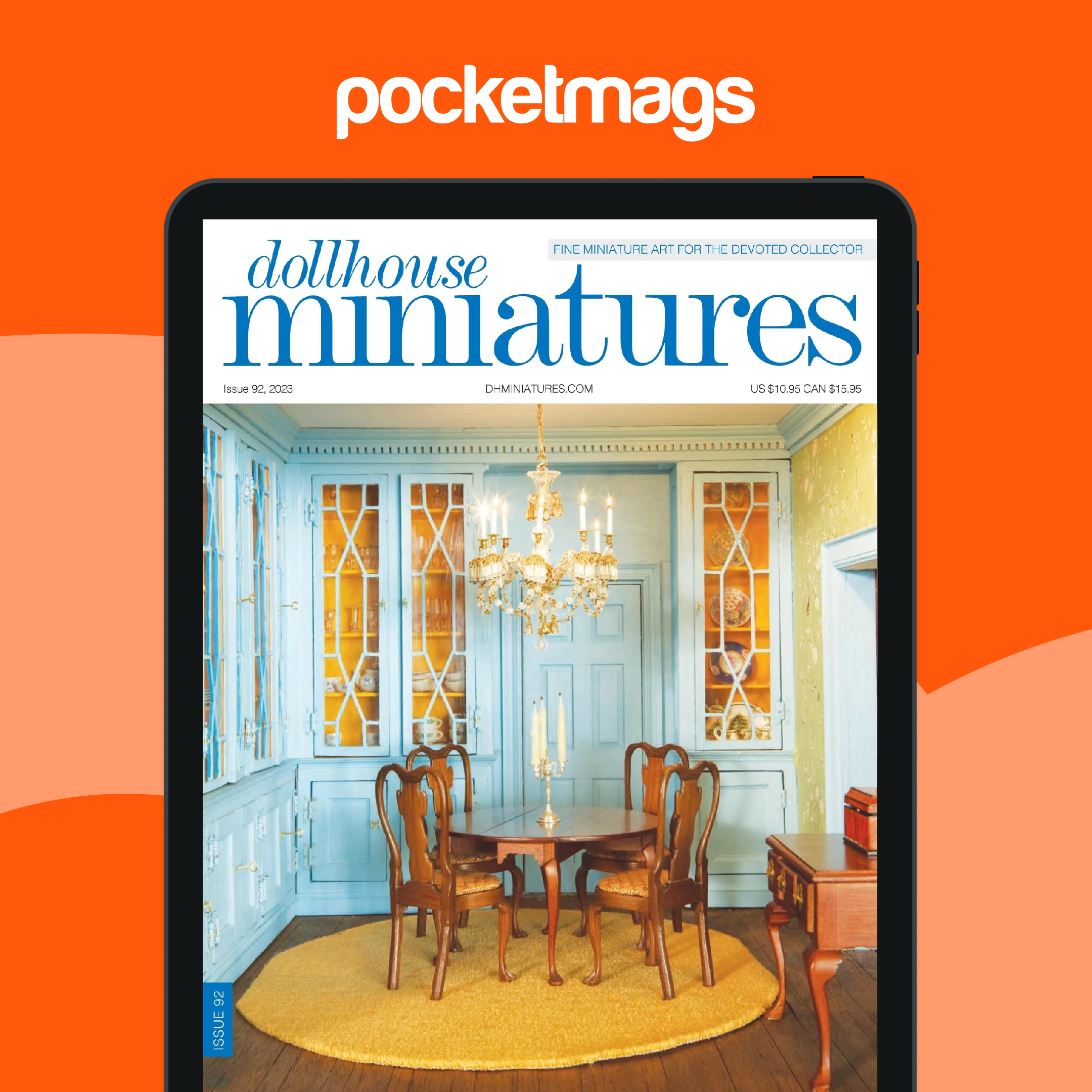 Dollhouse Miniatures Magazine - Issue 92 Back Issue
