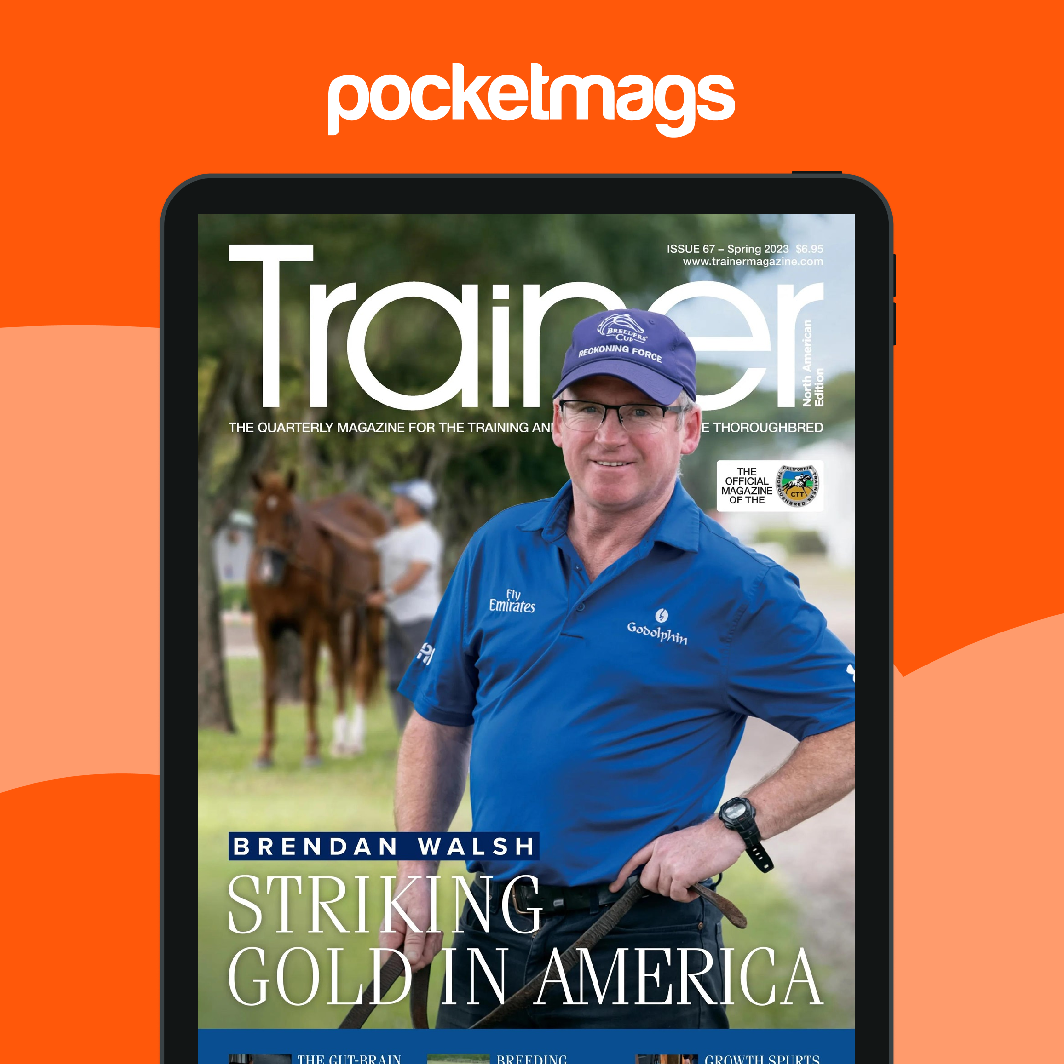 North American Trainer Magazine - horse racing - Spring 2023 Back Issue