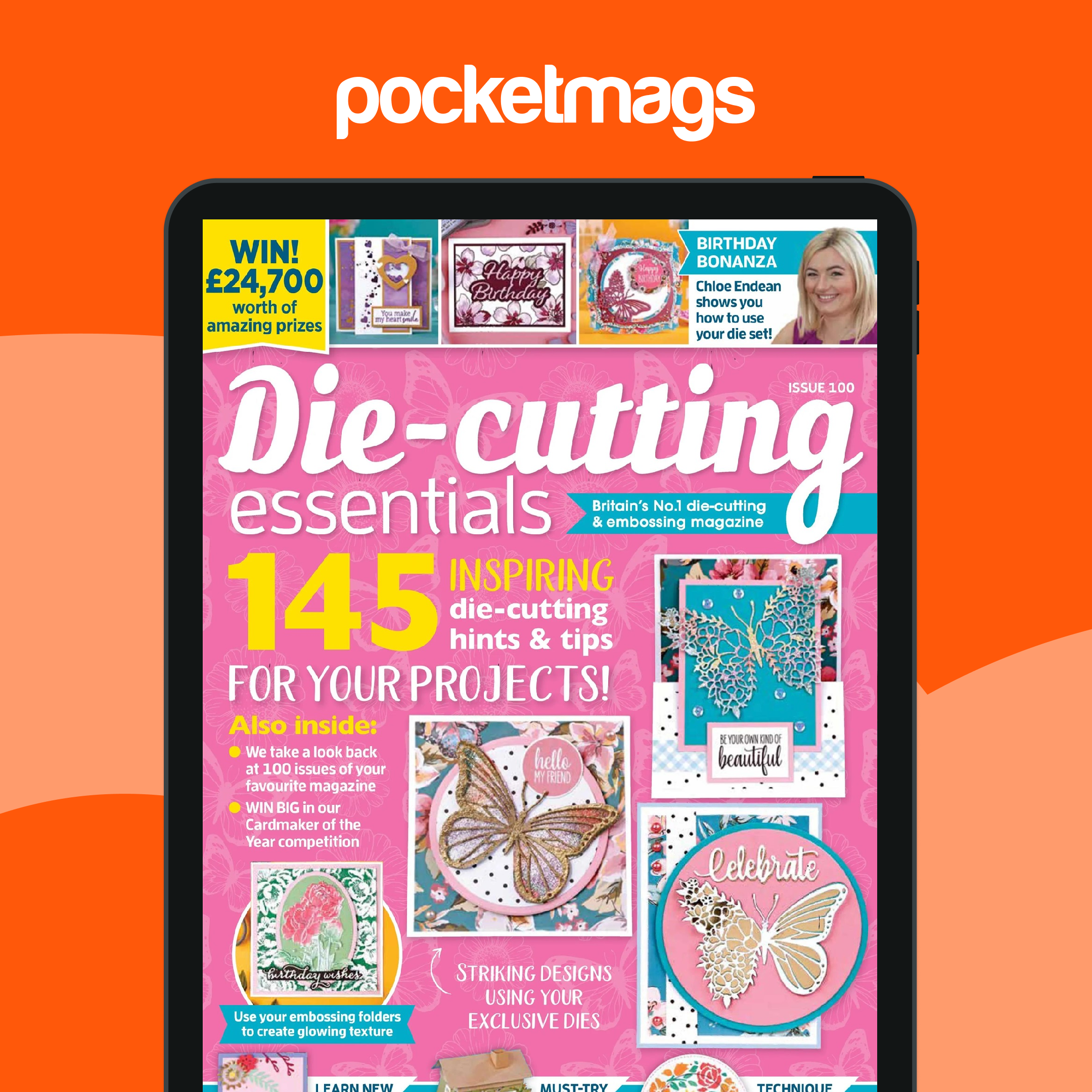 Die-Cutting Essentials Magazine - 100 Back Issue