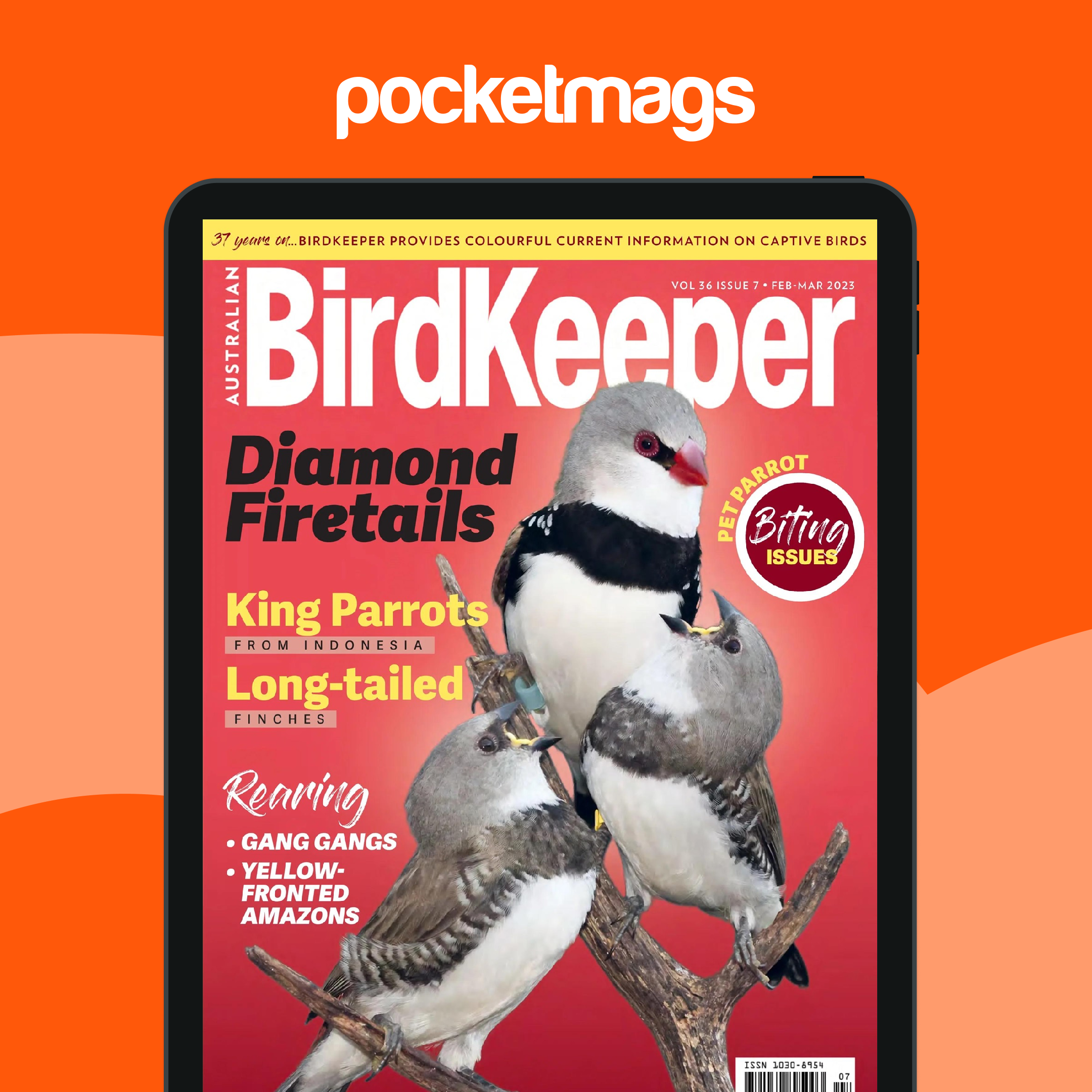Australian Birdkeeper Magazine - Volume 36 - issue 7 Back Issue