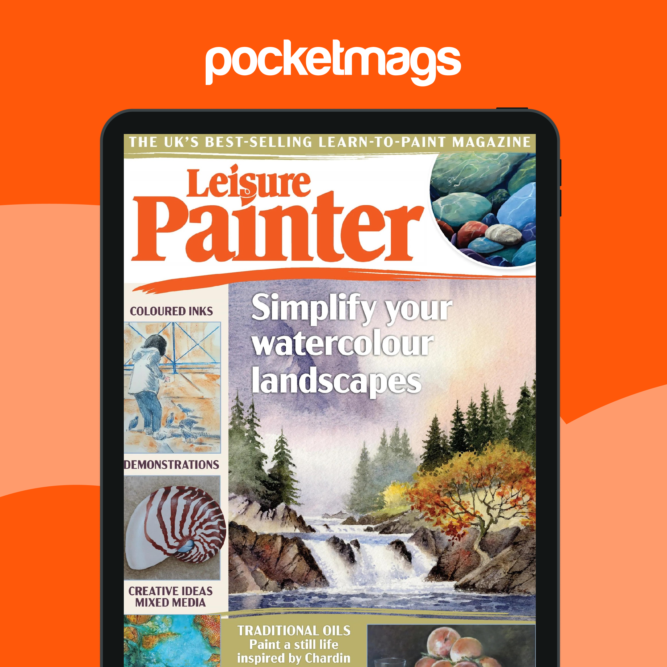Leisure Painter & The Artist Magazine - April 2023 Back Issue