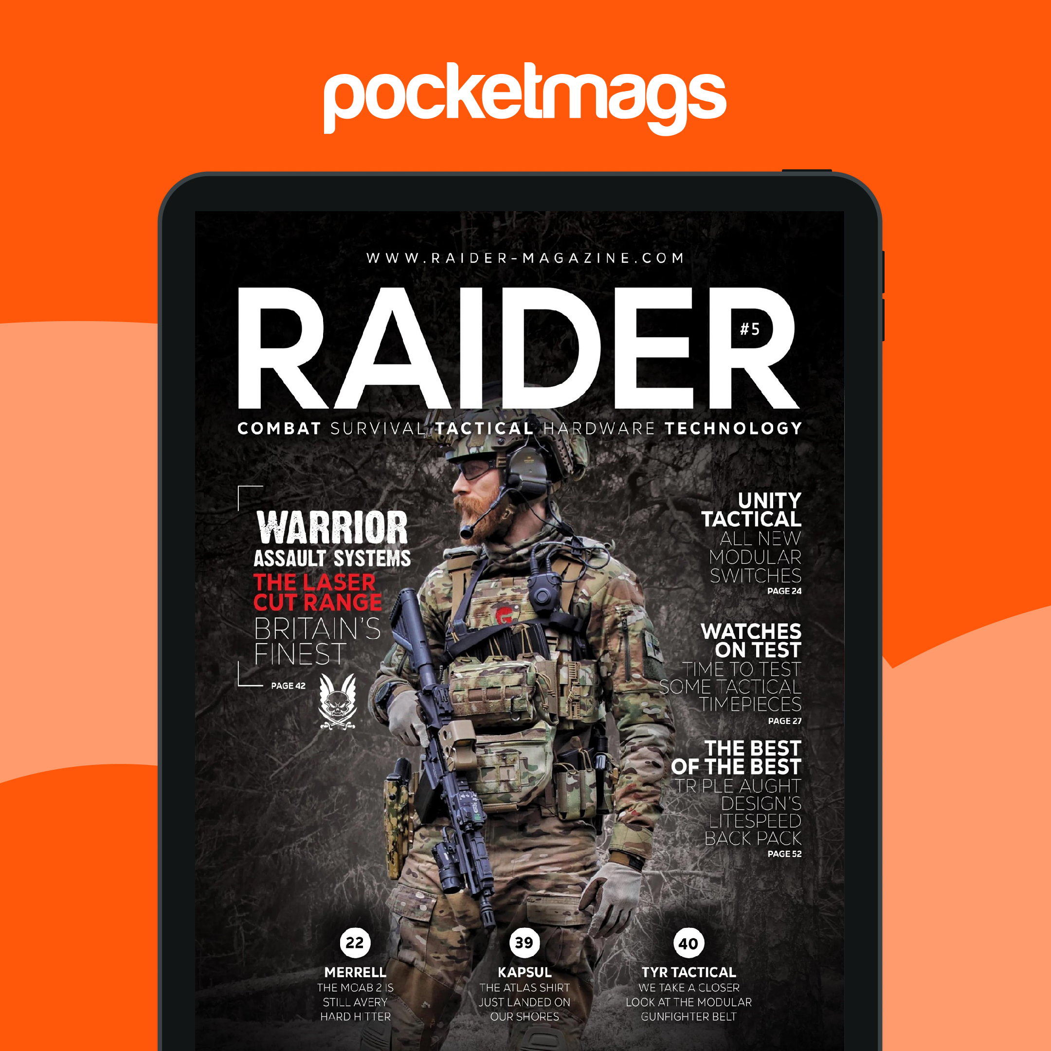 Raider Magazine - Issue 5 Back Issue
