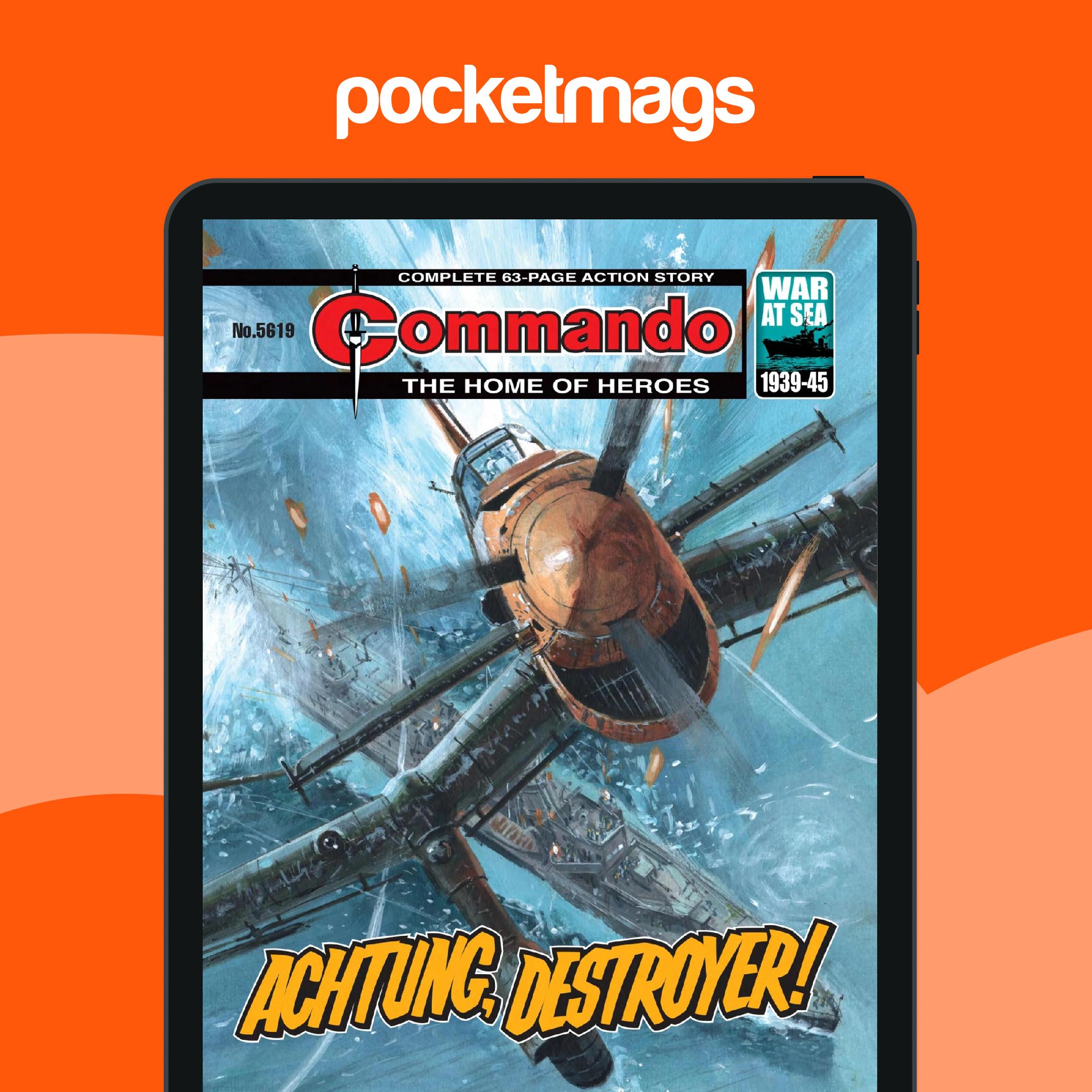 Commando Magazine - 5619 Back Issue