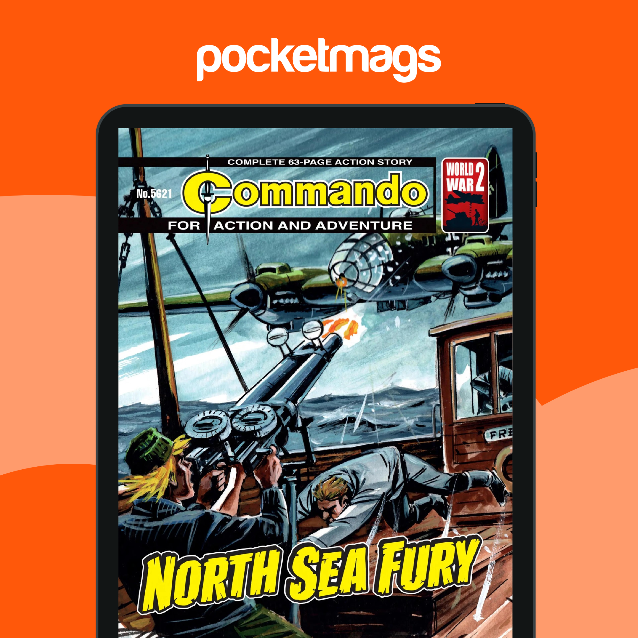 Commando Magazine - 5621 Back Issue