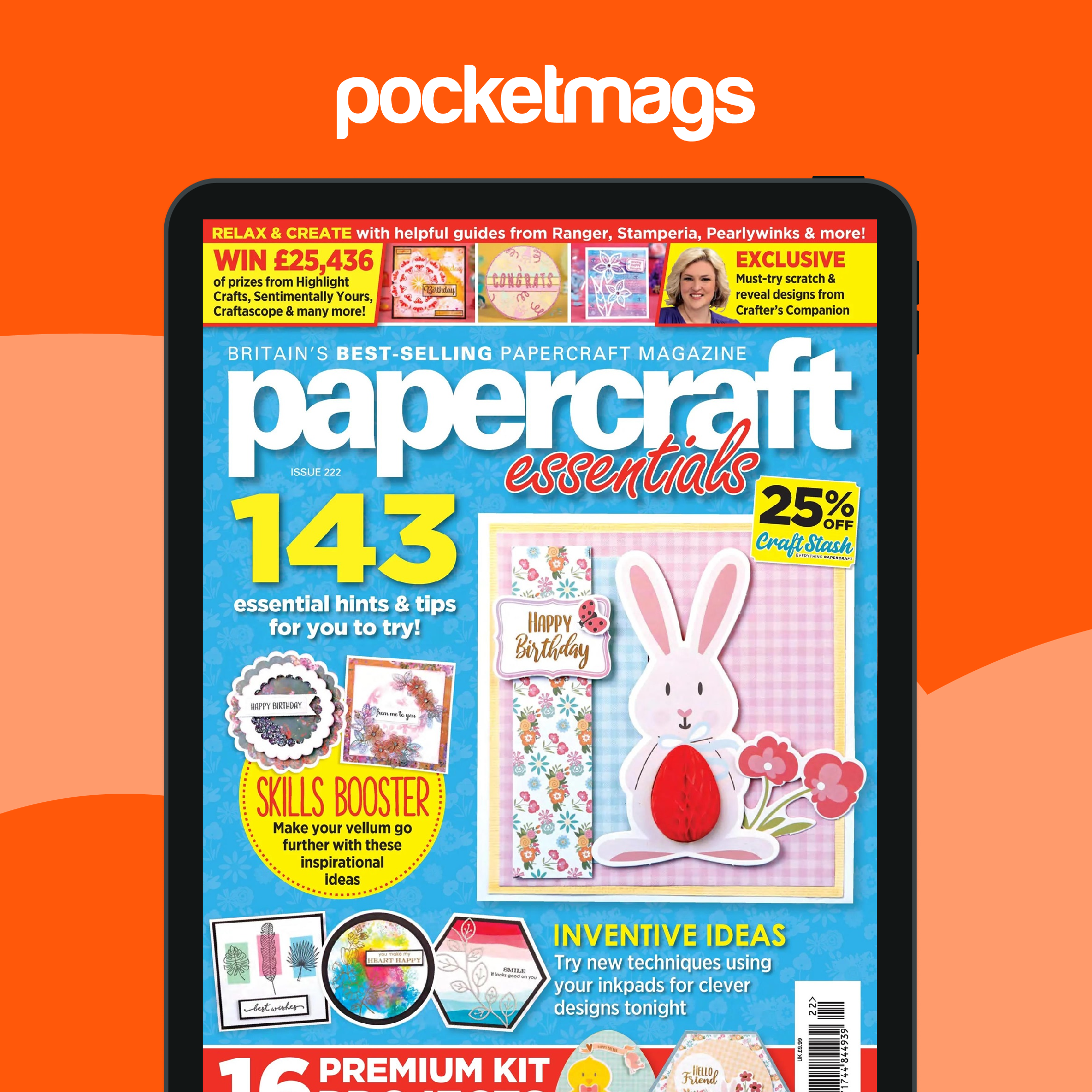 Papercraft Essentials Magazine - Issue 222 Back Issue
