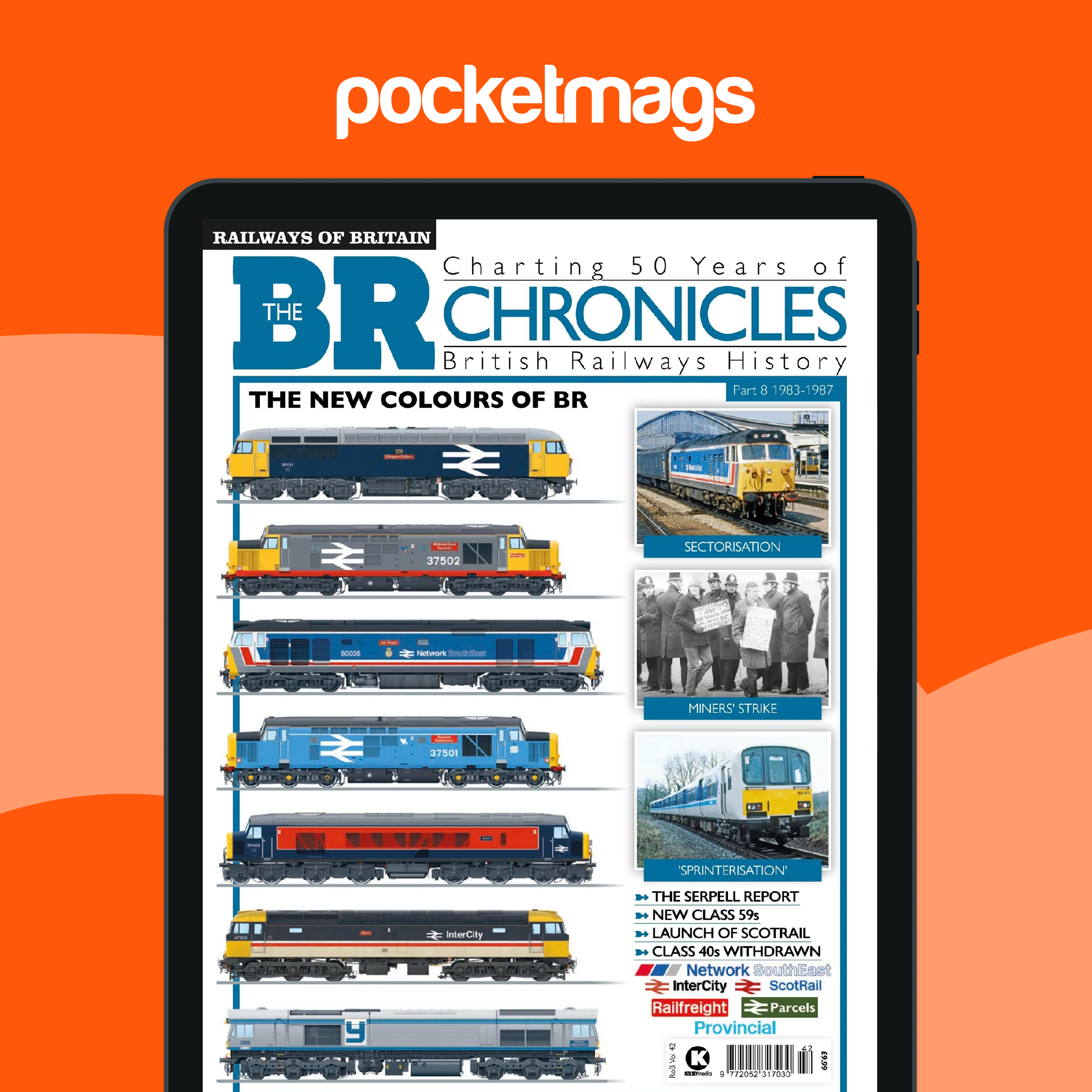 Railways of Britain Magazine - The BR Chronicle History 8 Edición anterior