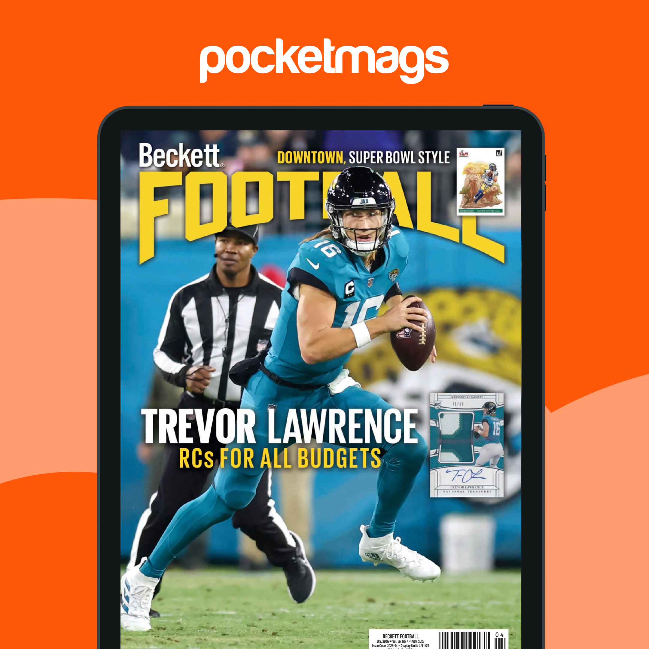 Beckett Football Magazine - April 2023 Back Issue