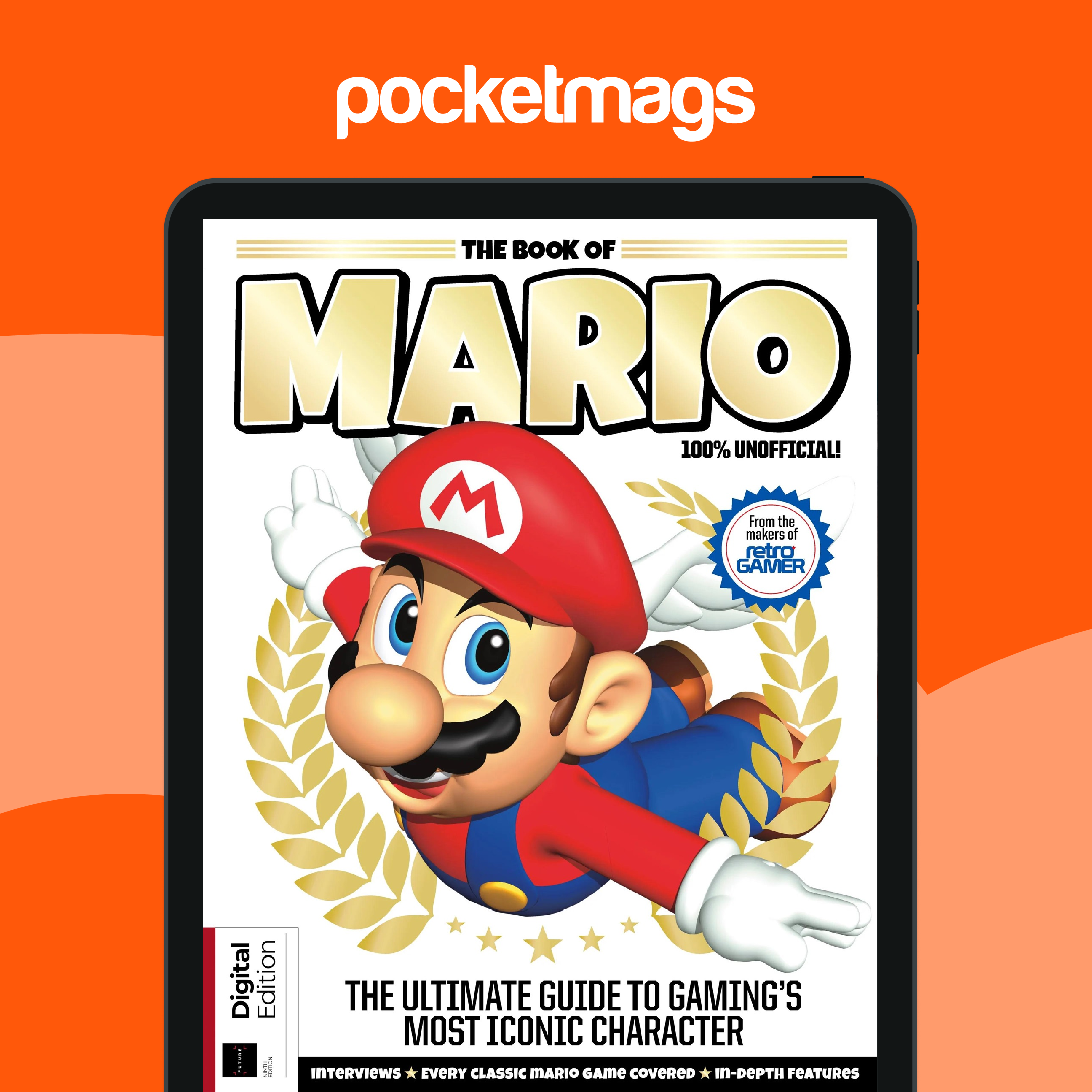 Gaming Bookazine - Retro Gamer Book of Mario Ninth Edition Back Issue