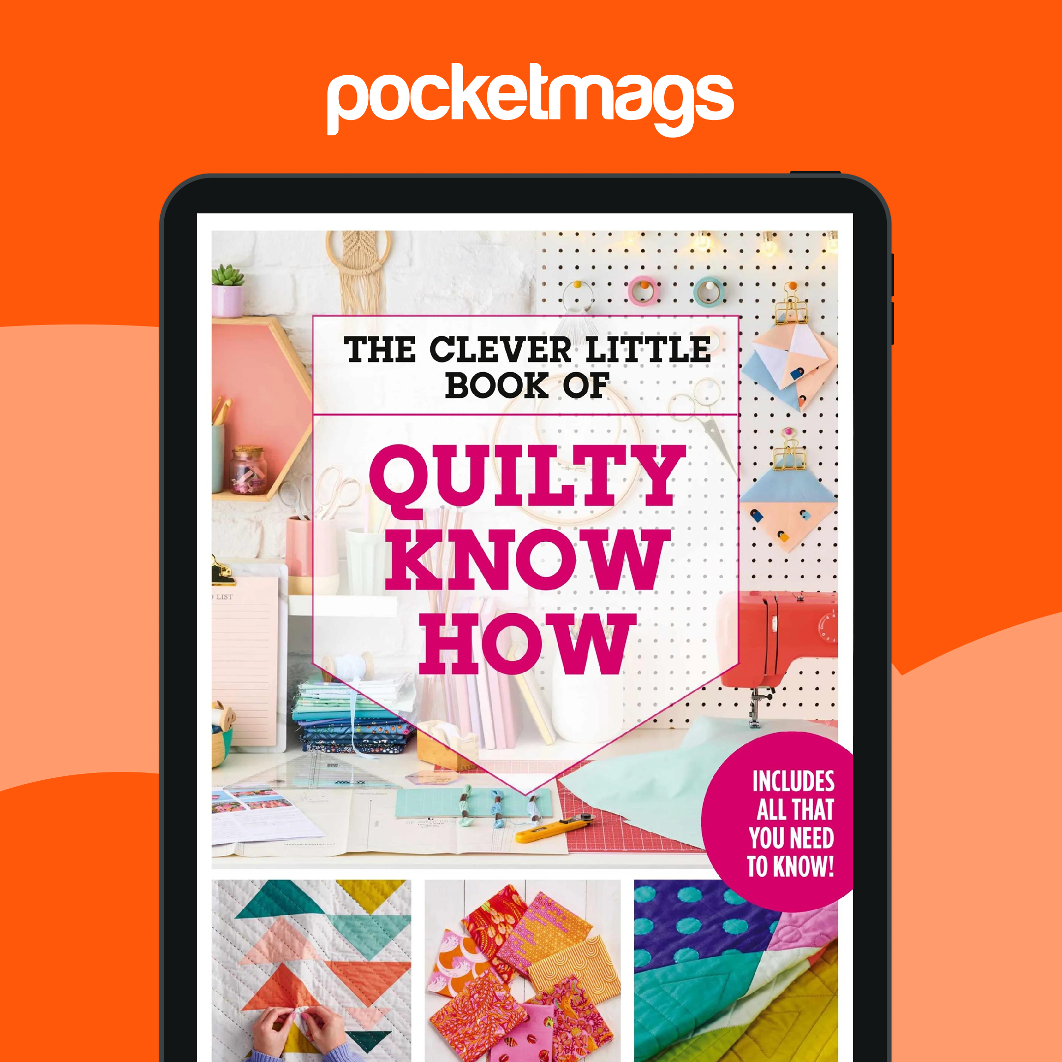 Love Patchwork & Quilting Magazine - The Clever Little Book Of Quilty ...