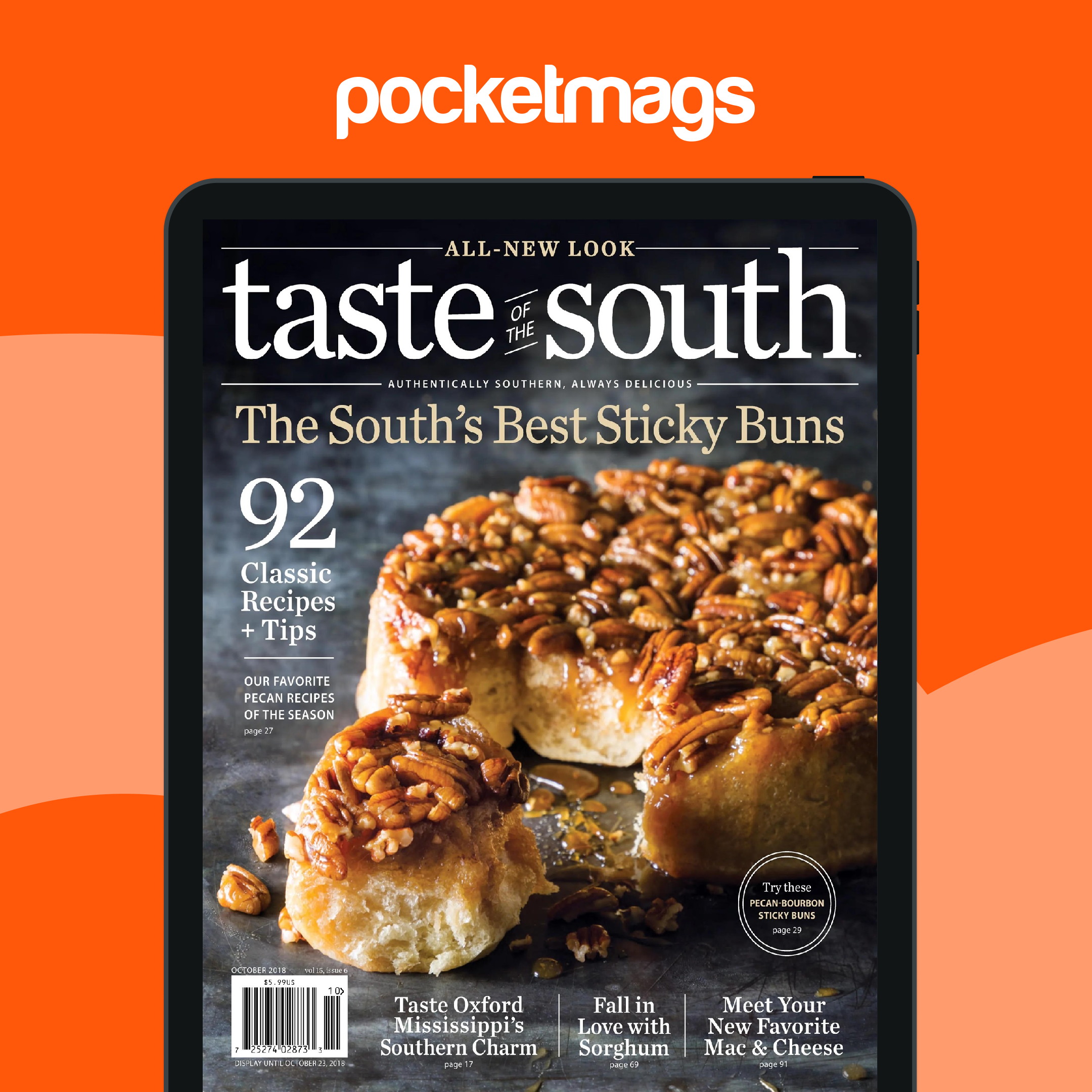 Taste of the South Magazine - October 2018 Edición anterior