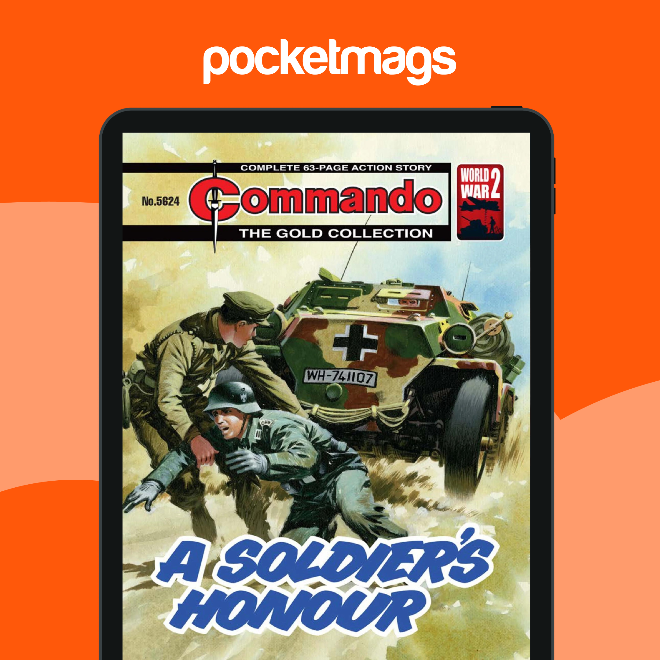 Commando Magazine - 5624 Back Issue