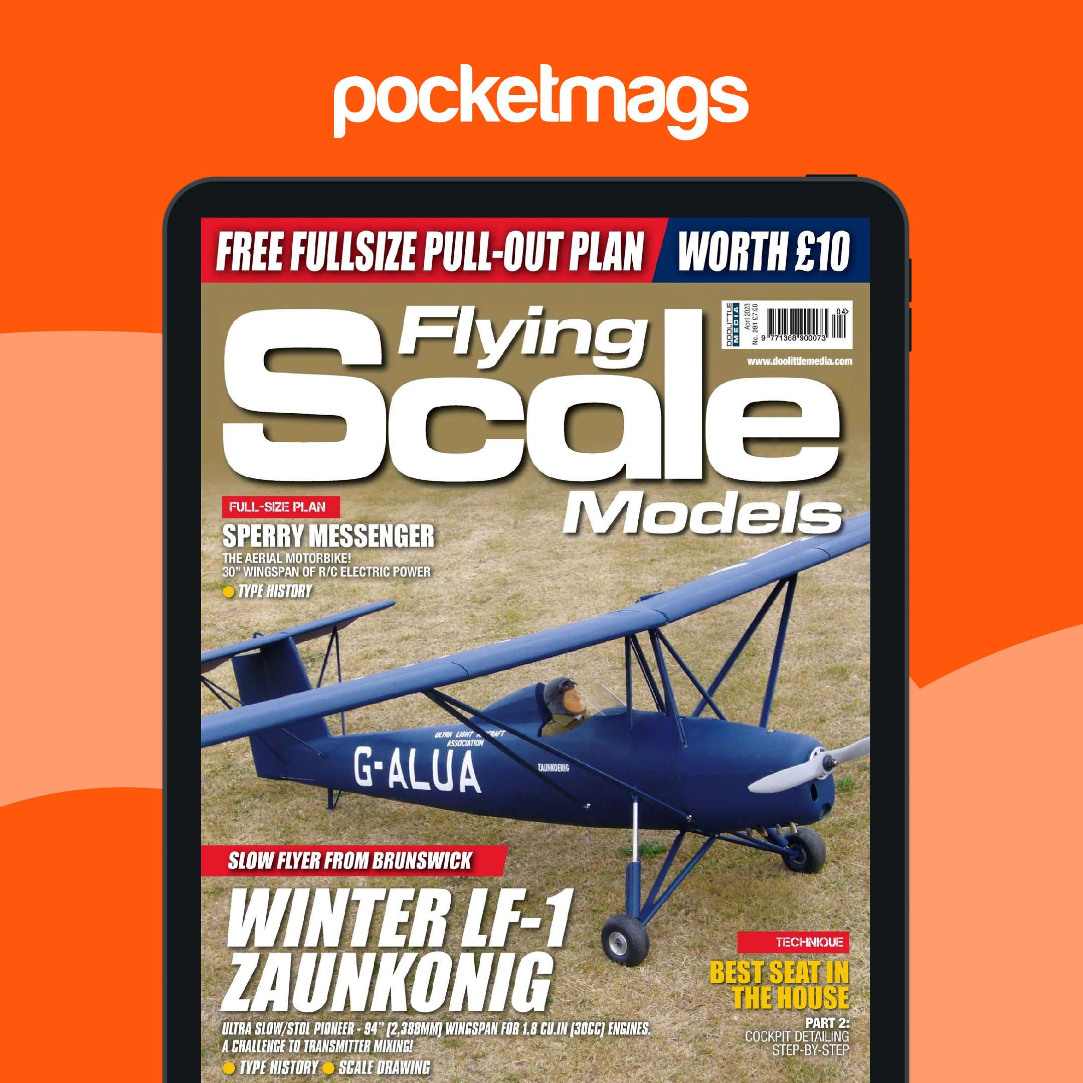 Radio Control Model Flyer Magazine - April 23 Retour à l'édition précédente