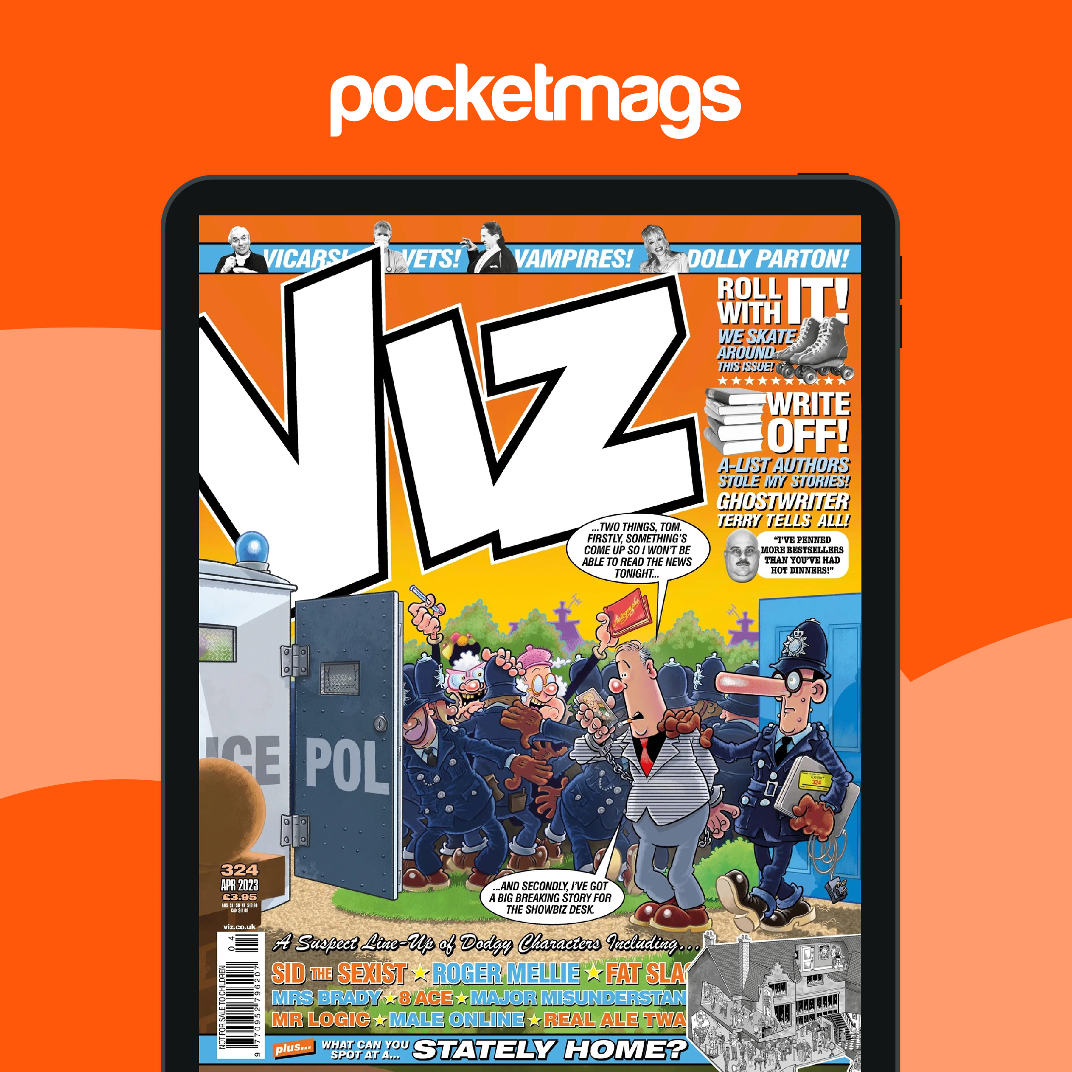 Viz Magazine - April 2023 - 324 Edizione posteriore