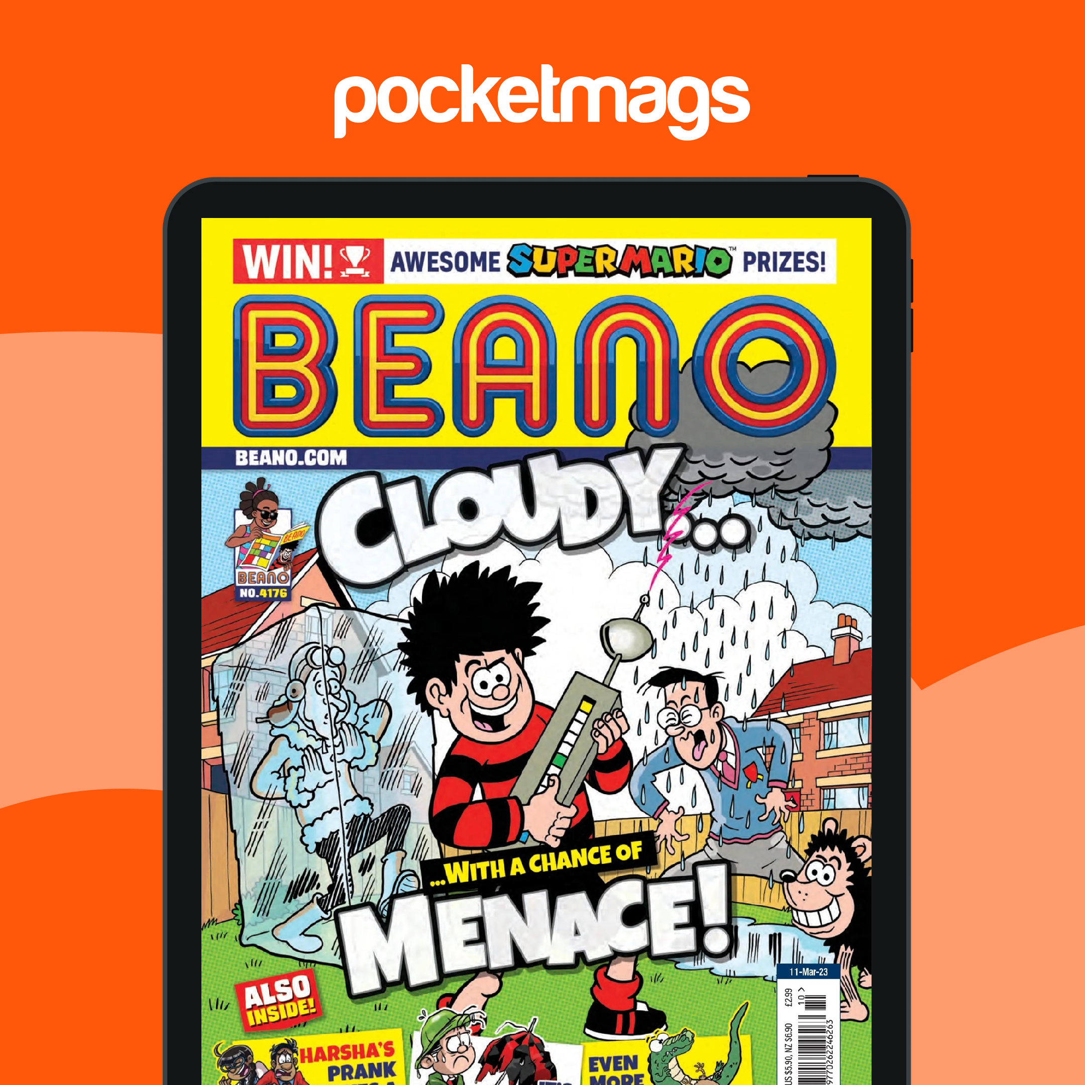 Beano Magazine - 11/03/2023 Back Issue