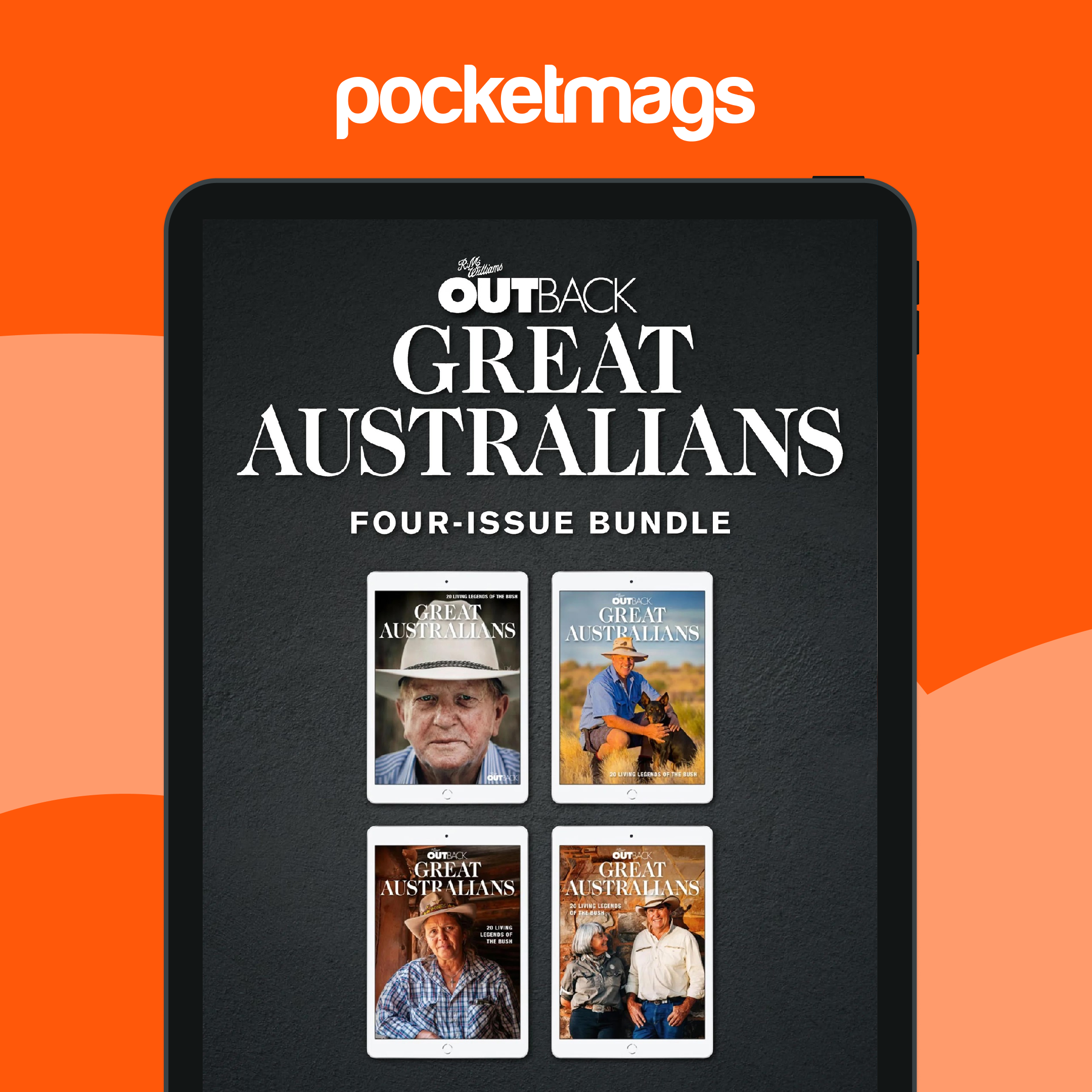 OUTBACK Magazine - Great Australians: Living Legends of the Bush Bundle ...
