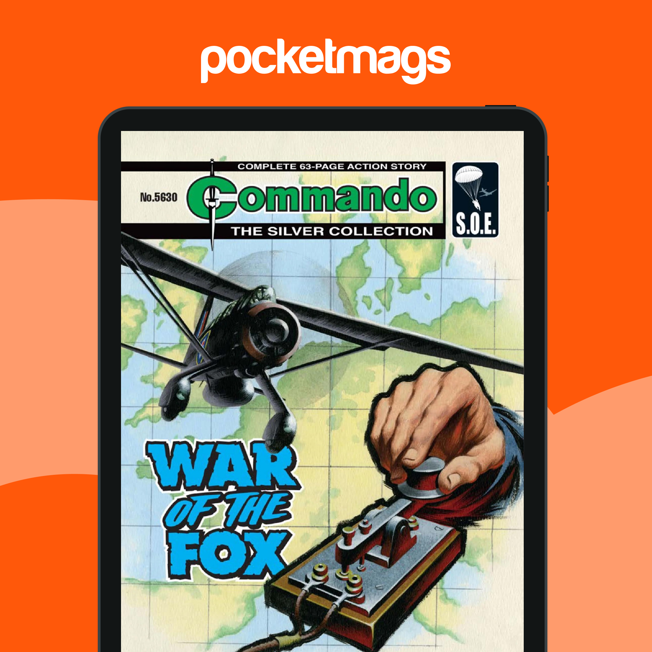 Commando Magazine - 5630 Back Issue