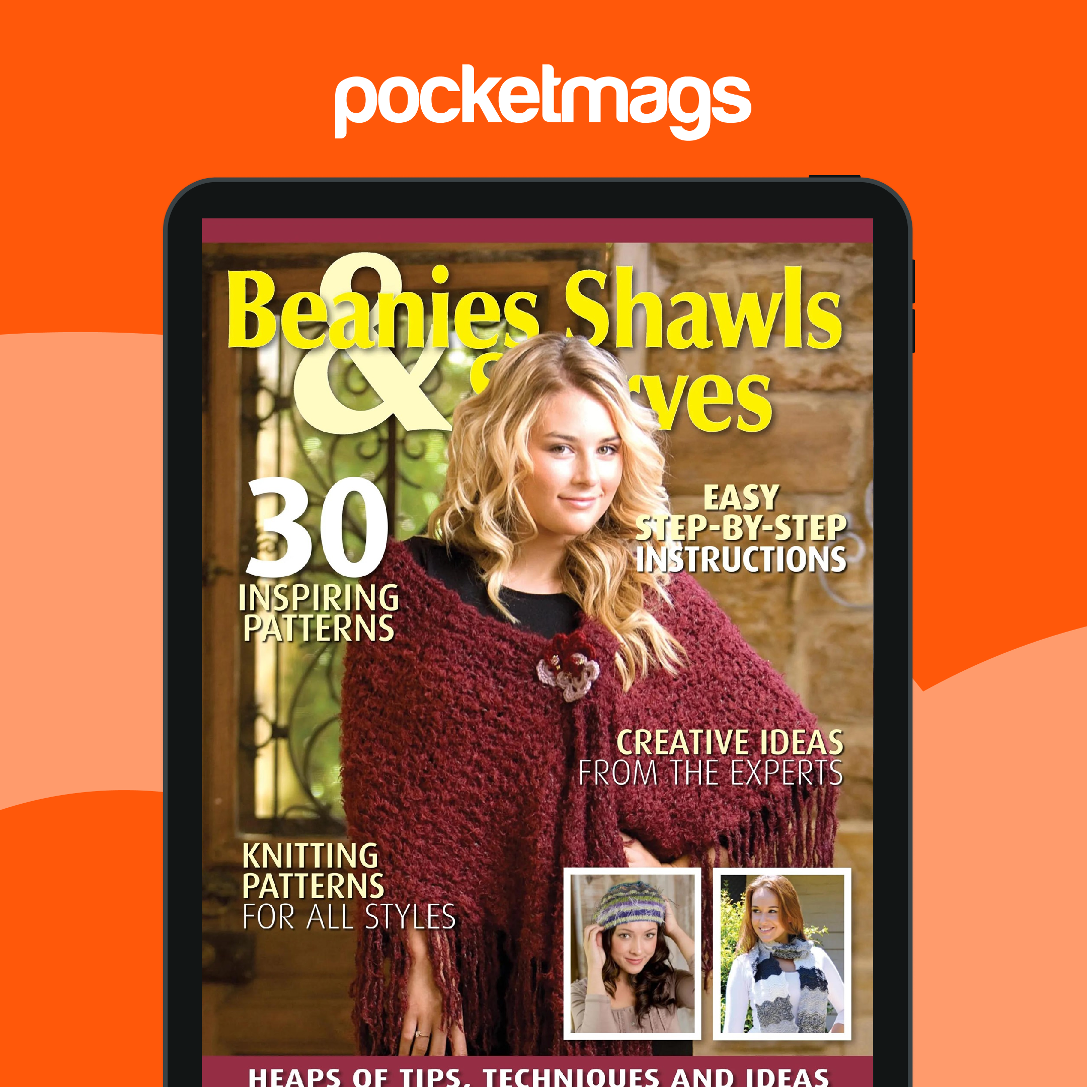 Beanies Shawls and Scarves Magazine - FREE Sample Issue Special Issue