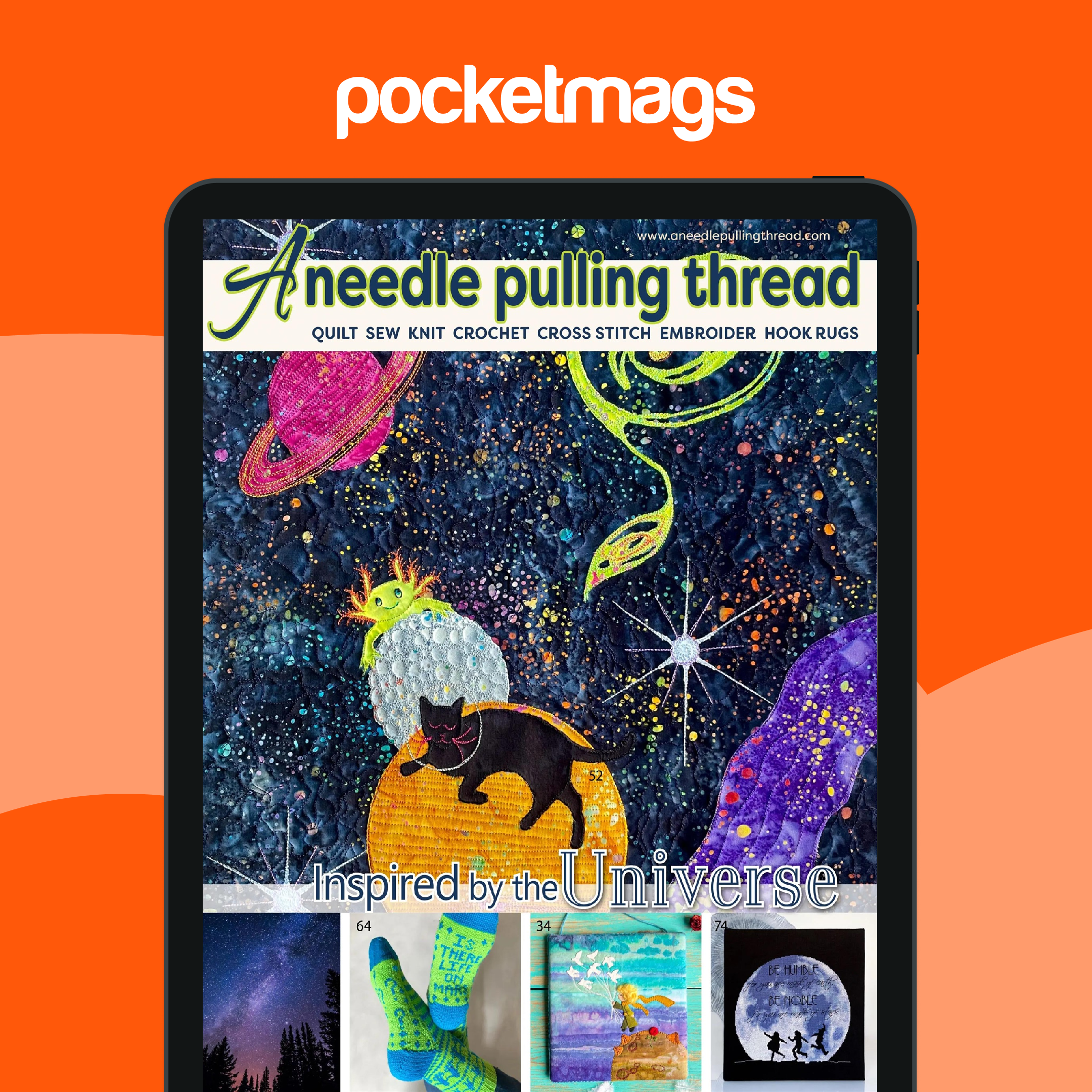 A Needle Pulling Thread Magazine - Issue 62 Edição anterior