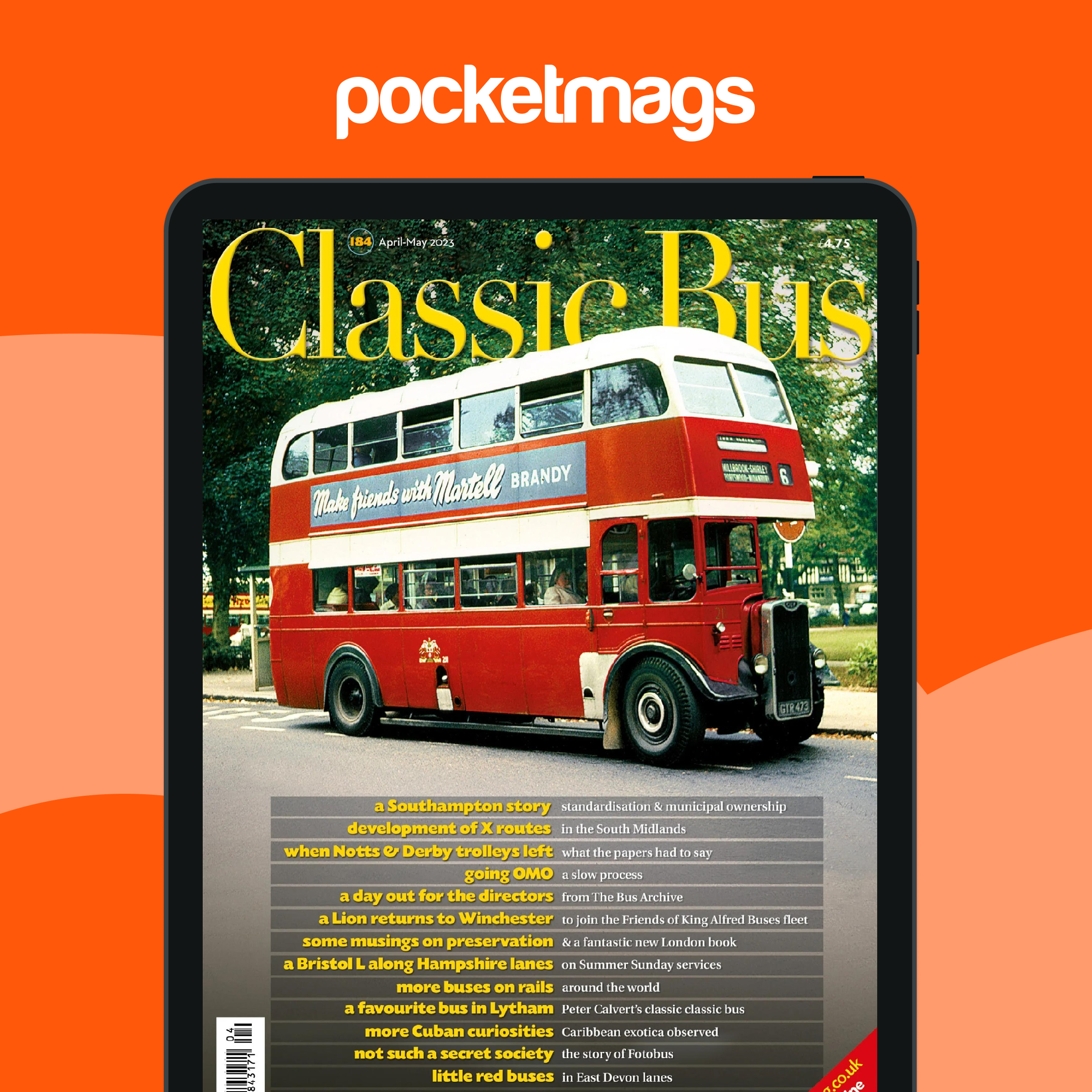 Classic Bus Magazine - Apr/May 2023 (184) Back Issue