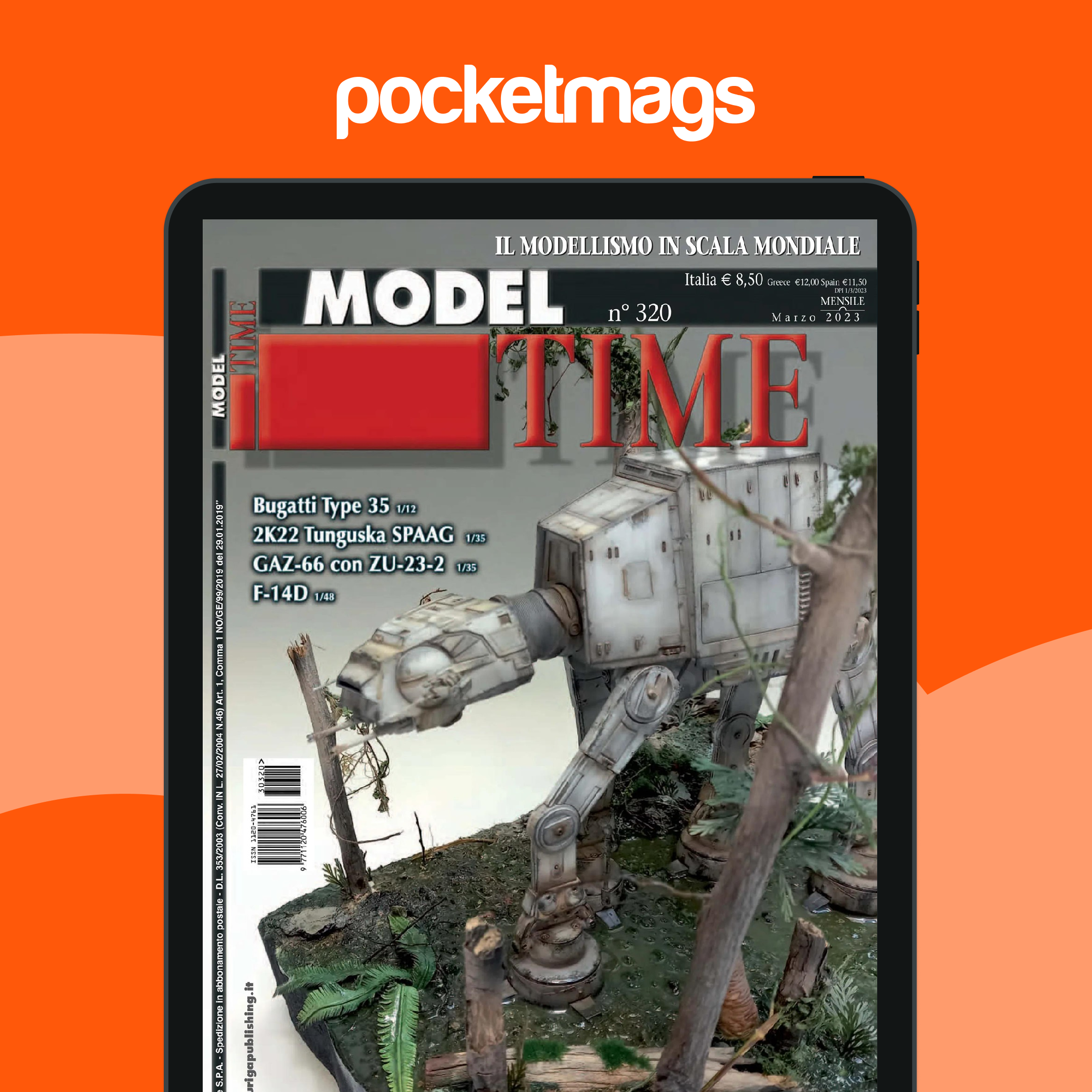 Model Time Magazine - 320 Edición anterior