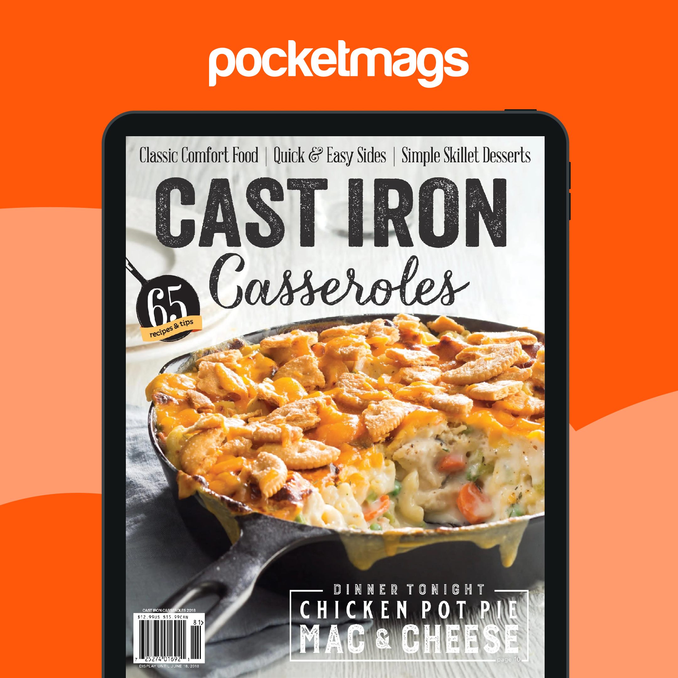 Southern Cast Iron Magazine - Casseroles 2018 Édition spéciale