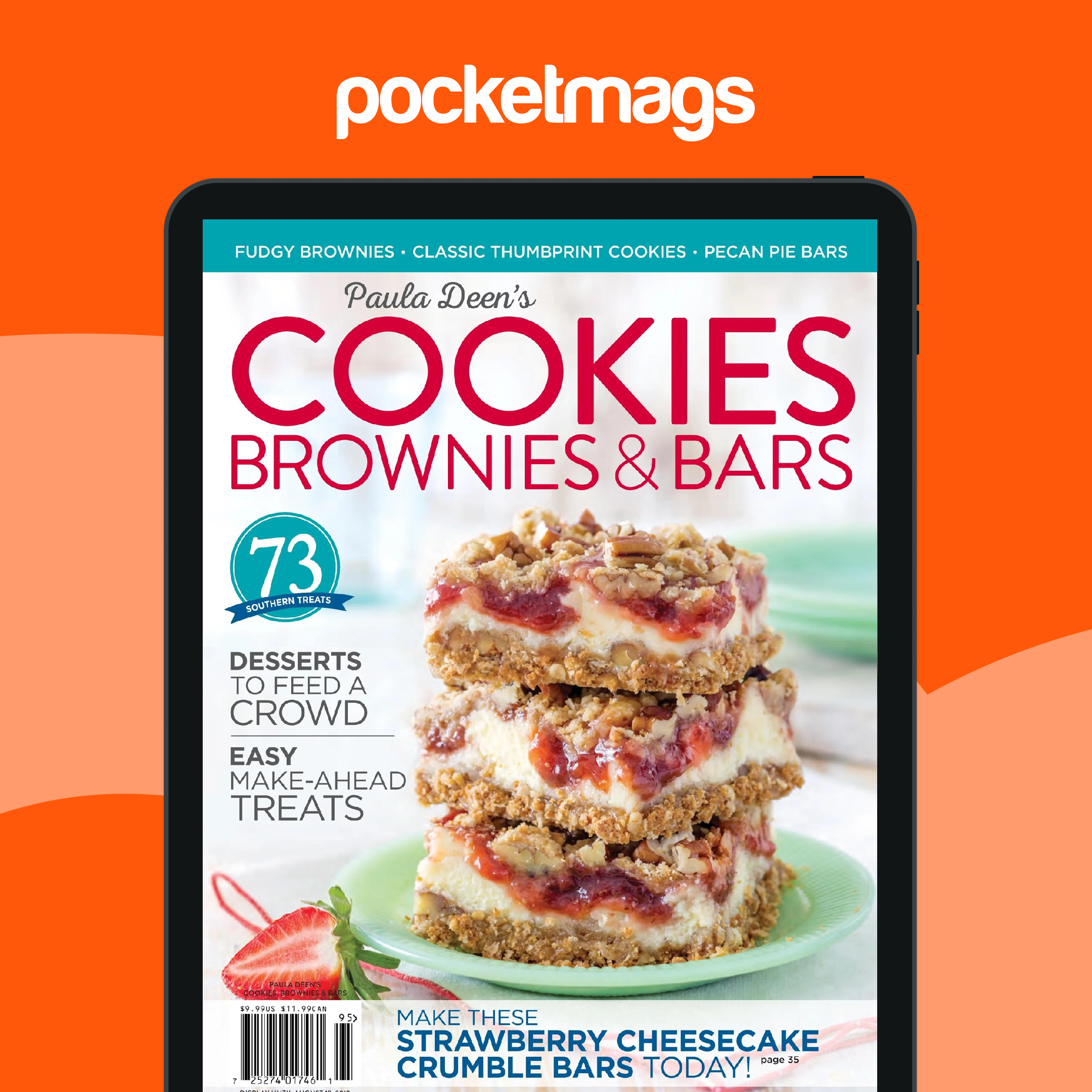 Cooking with Paula Deen Magazine - Best Cookies & Brownies 2019 Special ...