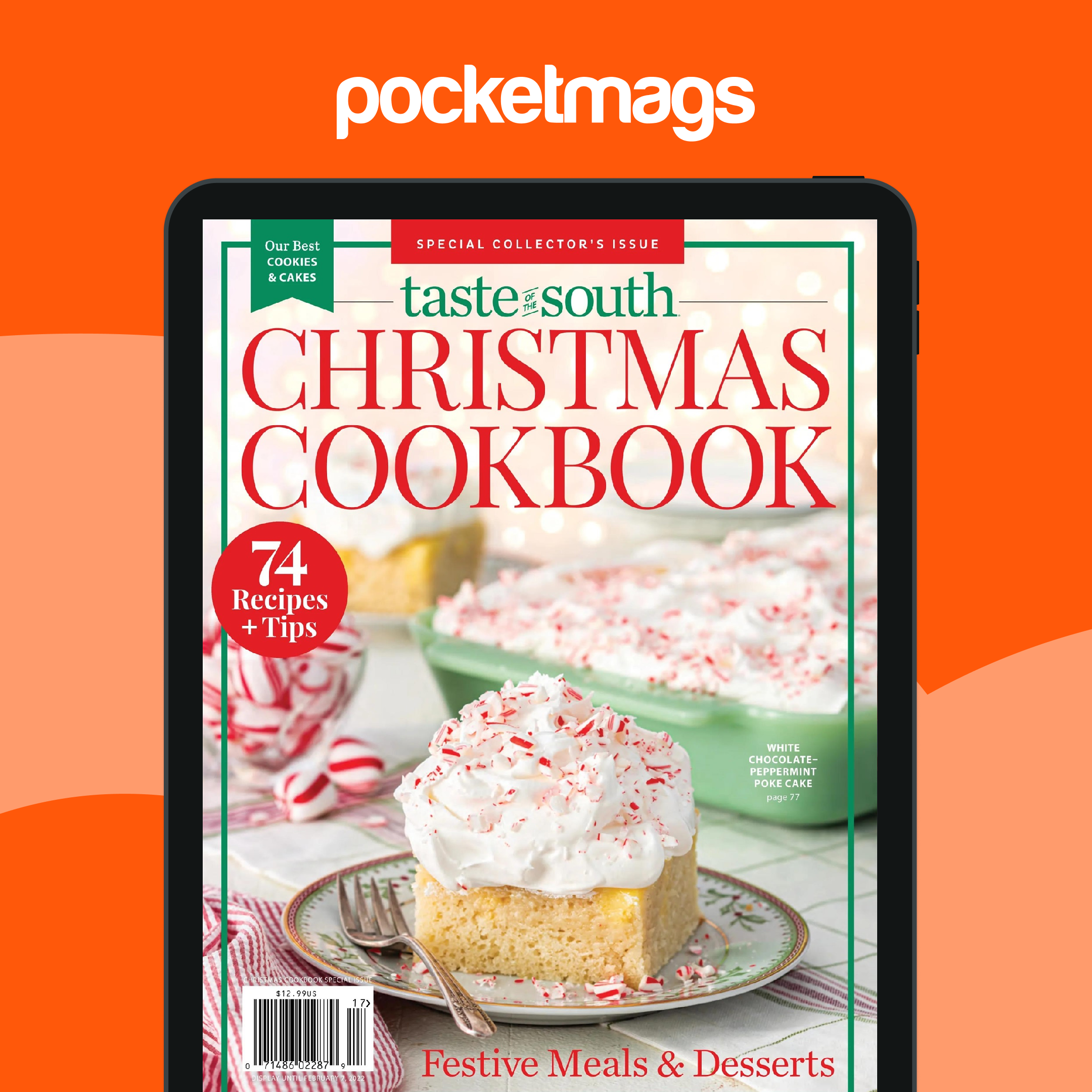 Taste of the South Magazine - Christmas Cookbook 2021 Edición especial