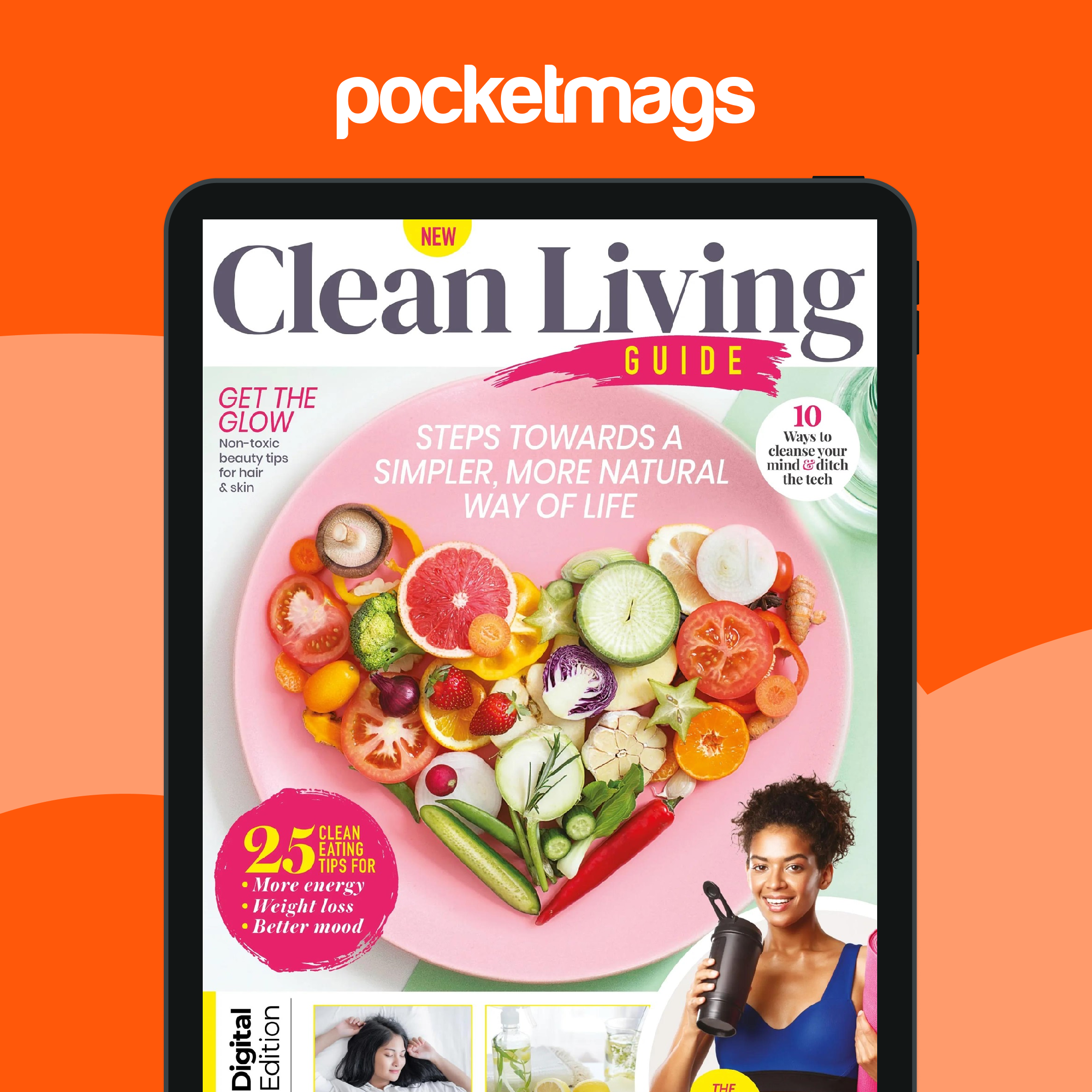 Lifestyle Bookazine - Clean Living Guide First Edition Edición anterior