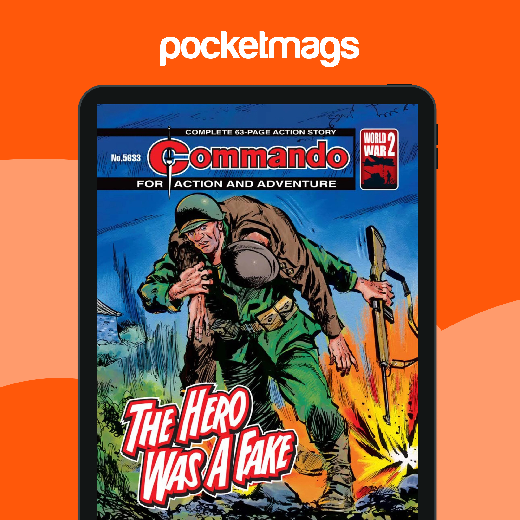 Commando Magazine - 5633 Back Issue