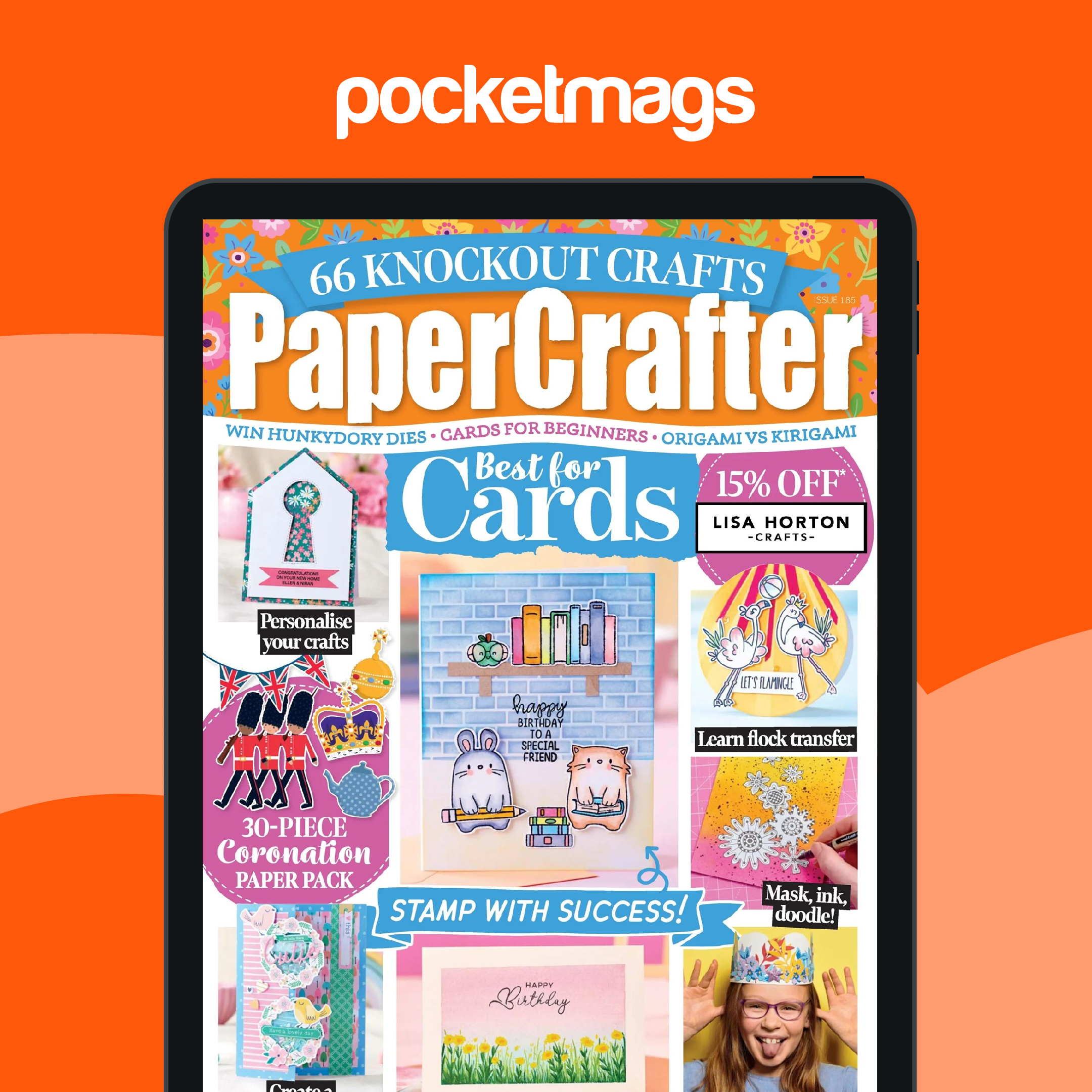 PaperCrafter Magazine Subscriptions and No.185 Issue