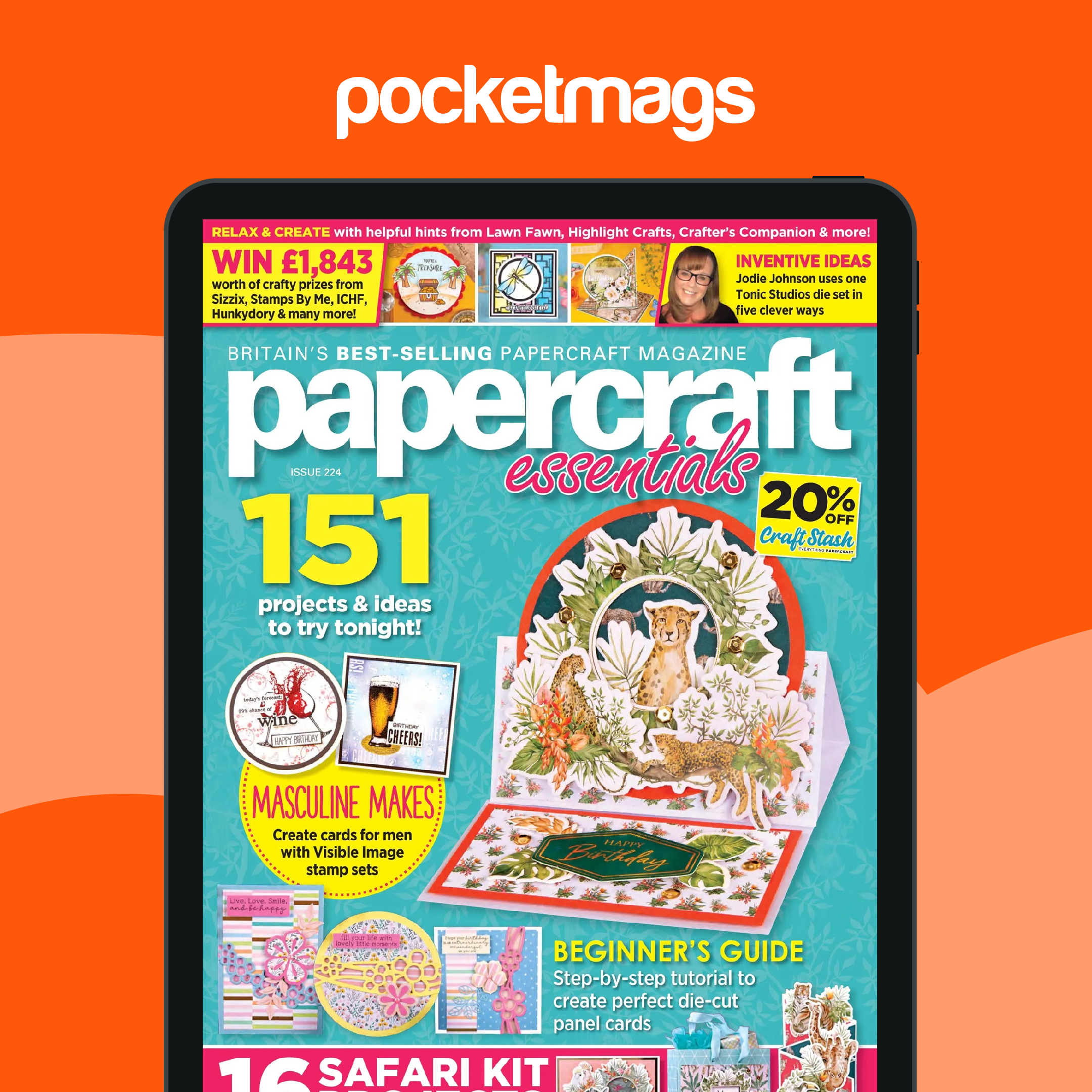 Papercraft Essentials Magazine - Issue 224 Back Issue
