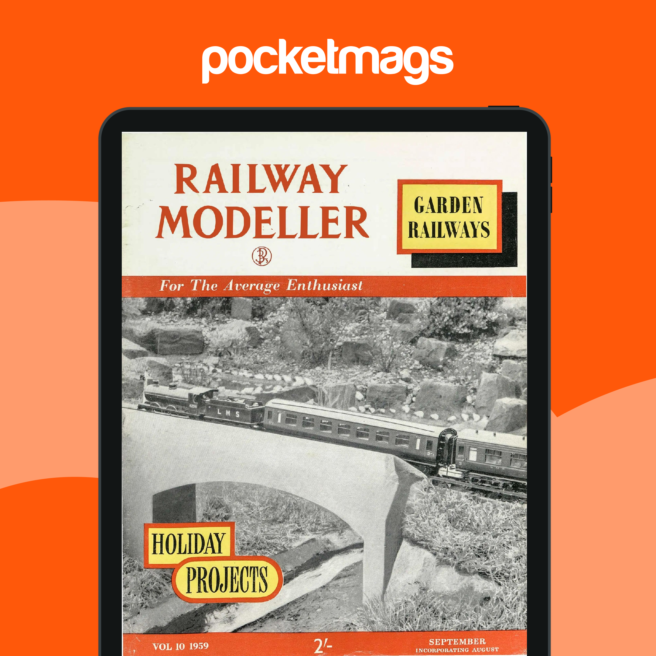 Railway Modeller Magazine - September 1959 Back Issue