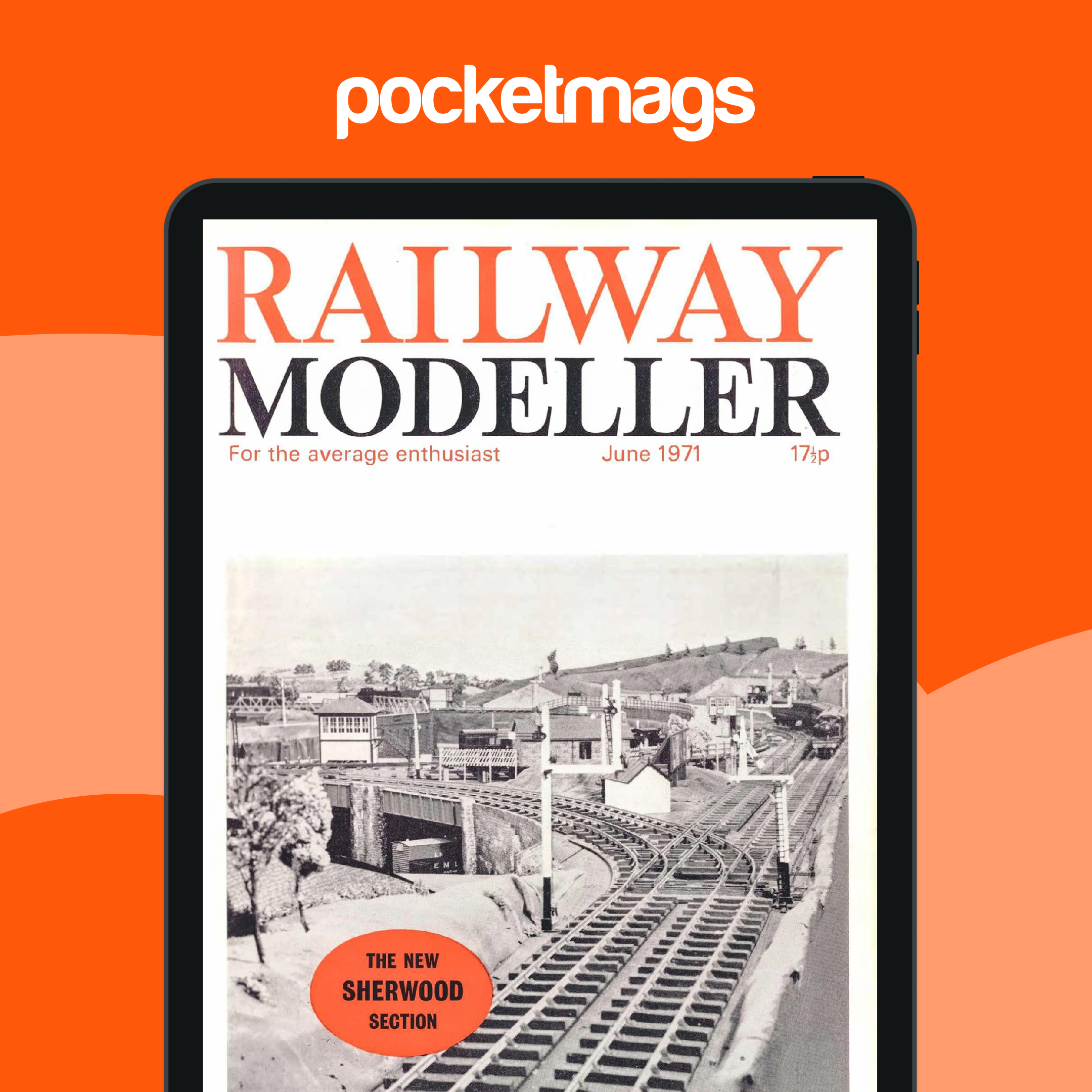 Railway Modeller Magazine - June 1971 Back Issue