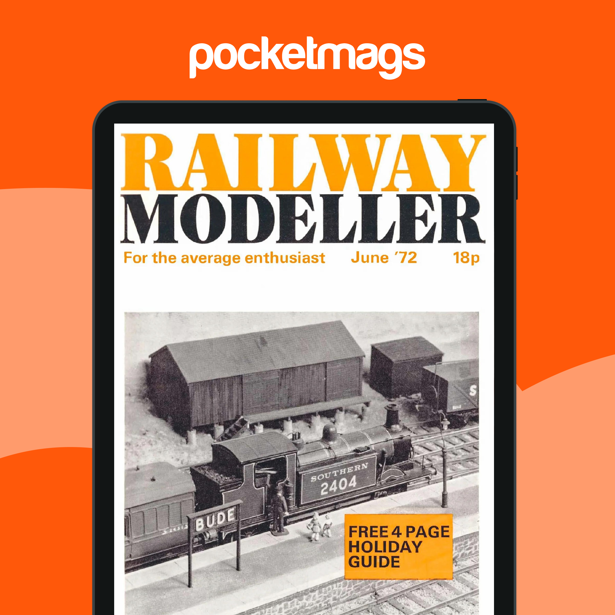 Railway Modeller Magazine - June 1972 Back Issue