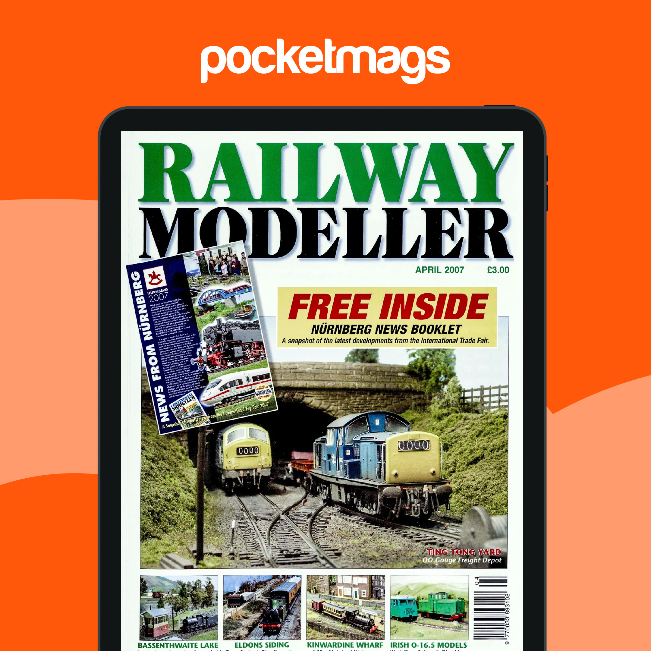 Railway Modeller Magazine - April 2007 Back Issue