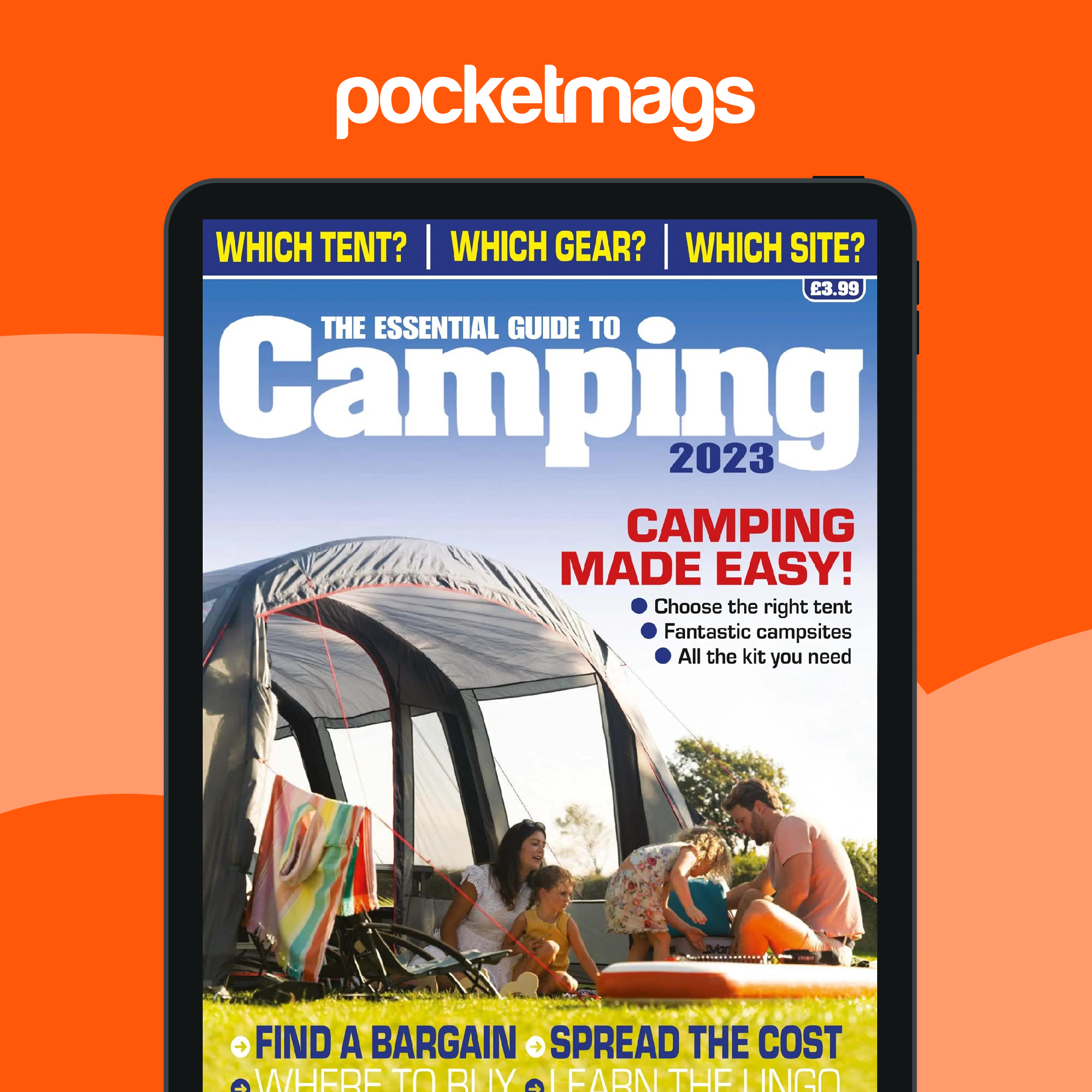 Camping Magazine - Essential Guide to Camping 2023 Back Issue